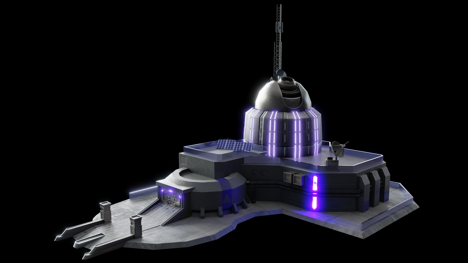 ArtStation - Observatory Building