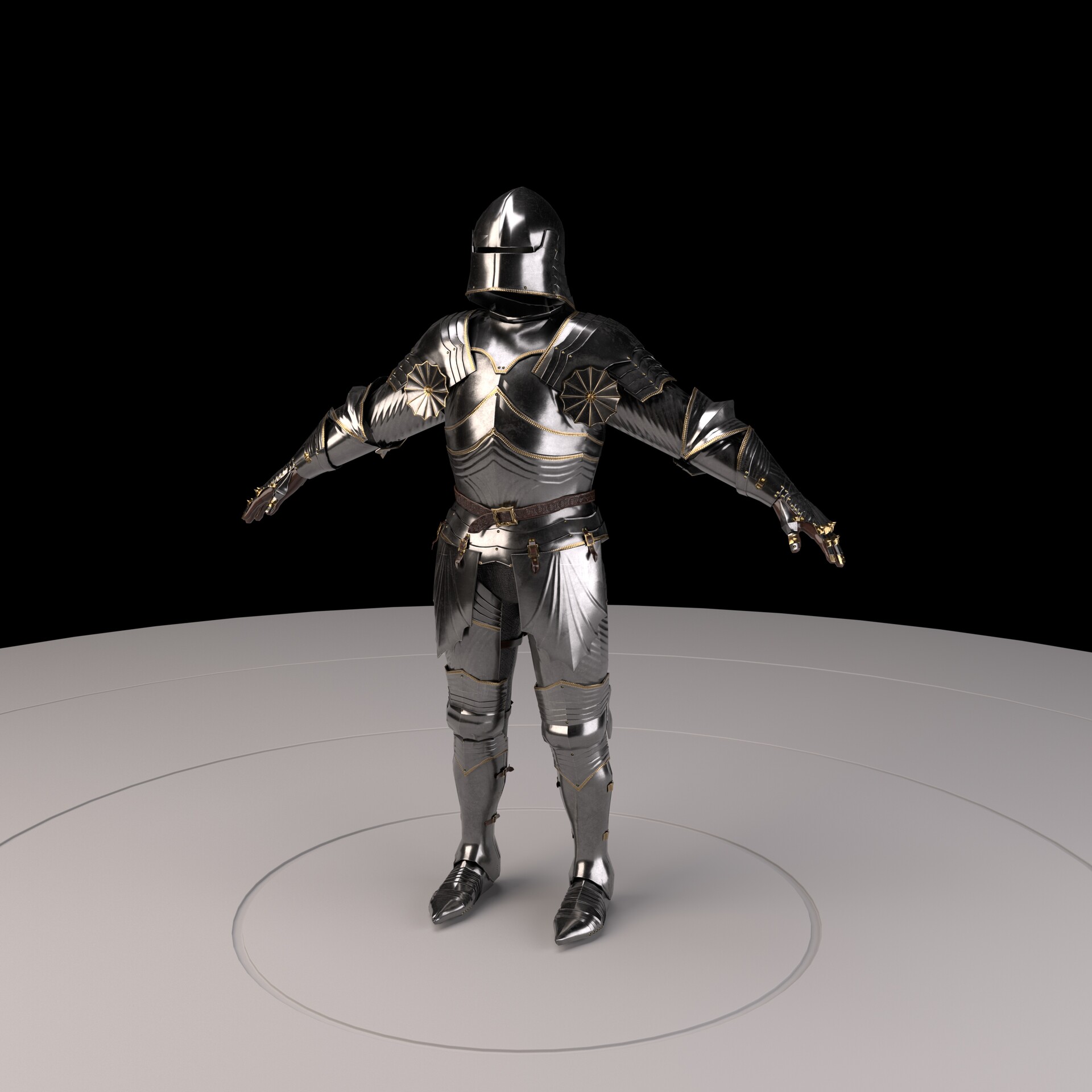 ArtStation - German Gothic Plate Armor