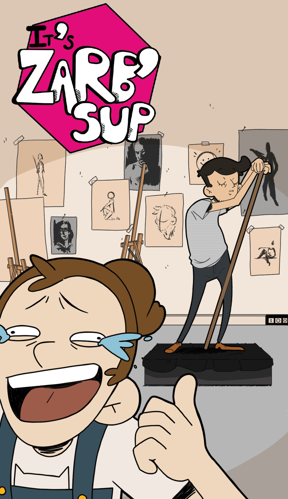 Telig (Arc'hantael Gaudin) - Chara Design - Cartoon Stylization - 2/2