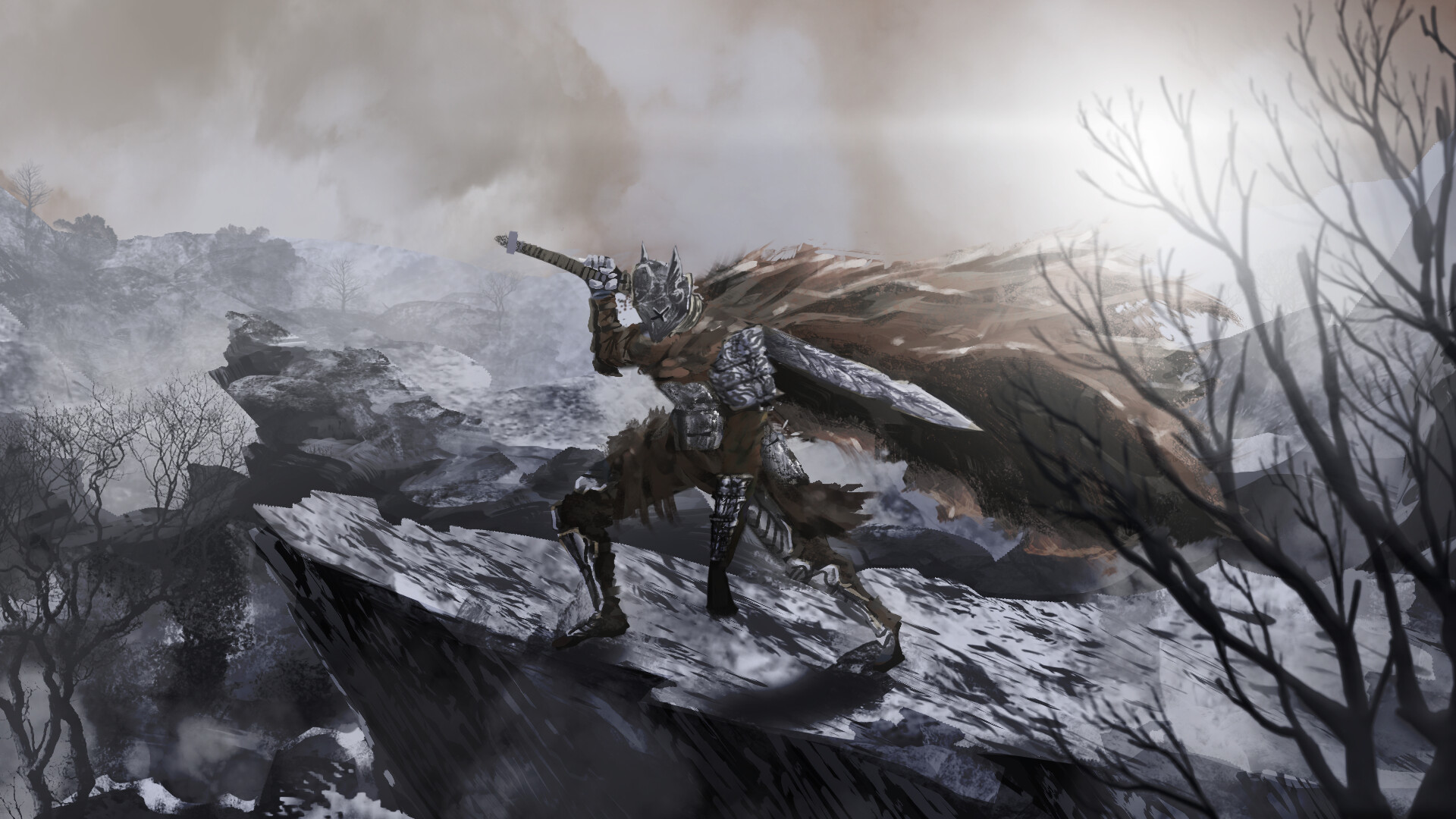 ArtStation - Fallen Knight