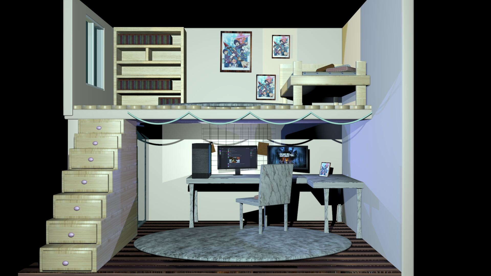 ArtStation - 3ds Max Room Modelling