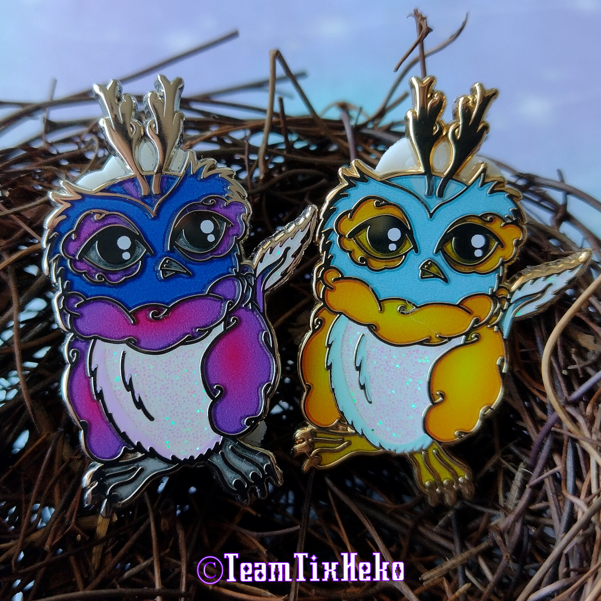 ArtStation - " Sowl & Twilight " (2022) by TeamTixHeko🦉