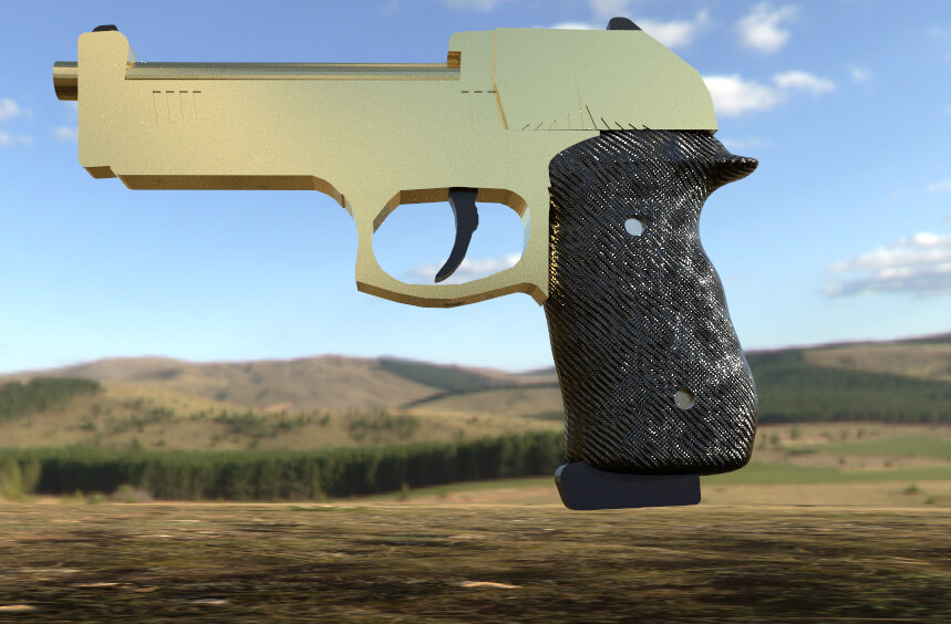 ArtStation - New pistol