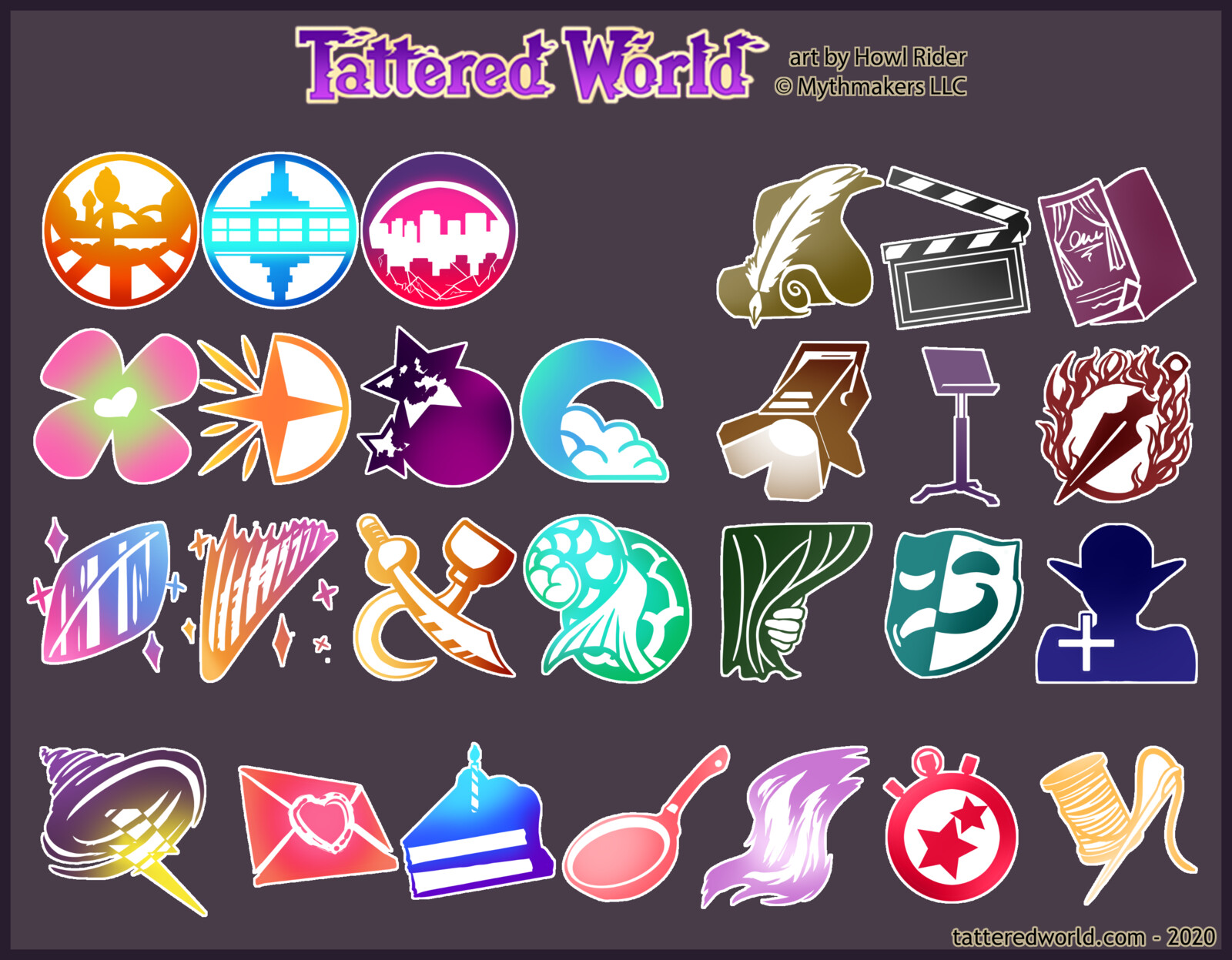 Howl Rider - Tattered World Battle Icons