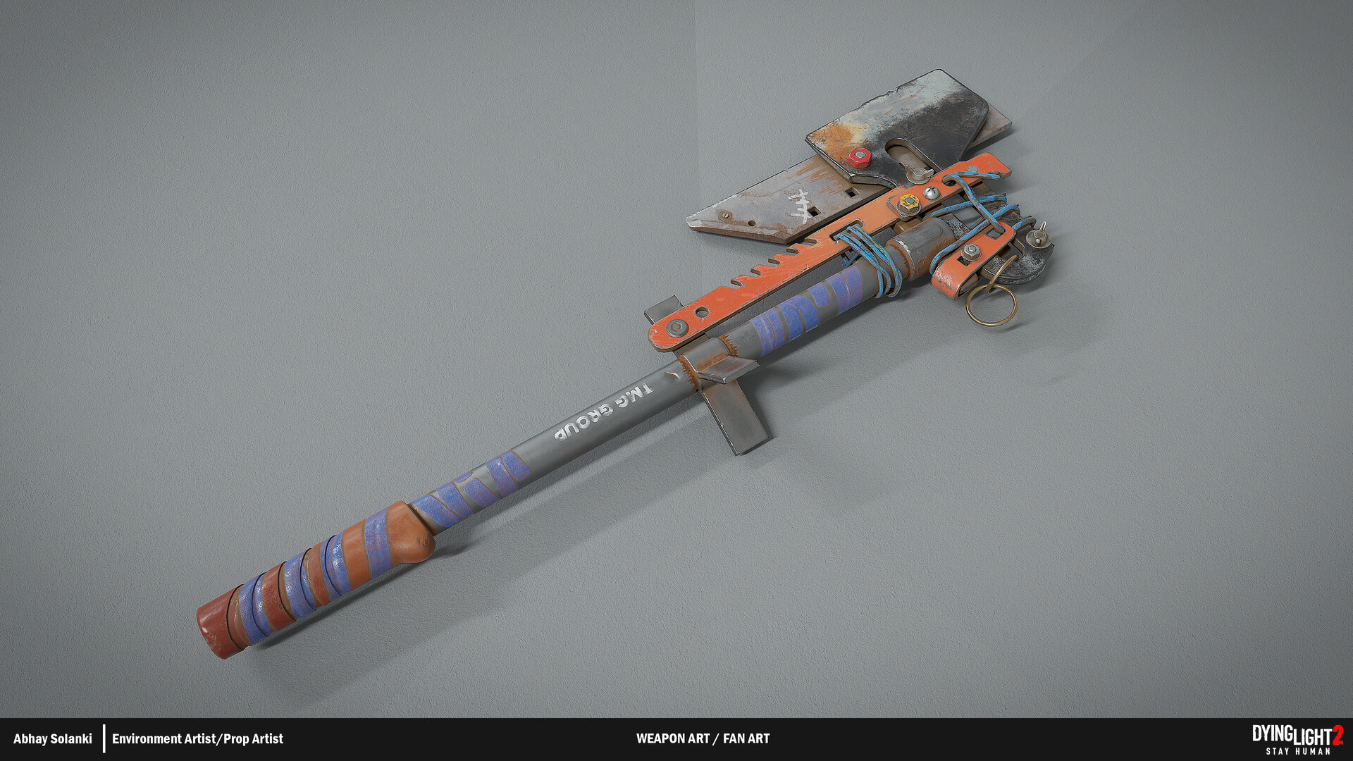 Abhay Solanki - Dying Light 2 Stay Human - Fan Art - Melee Weapon ...