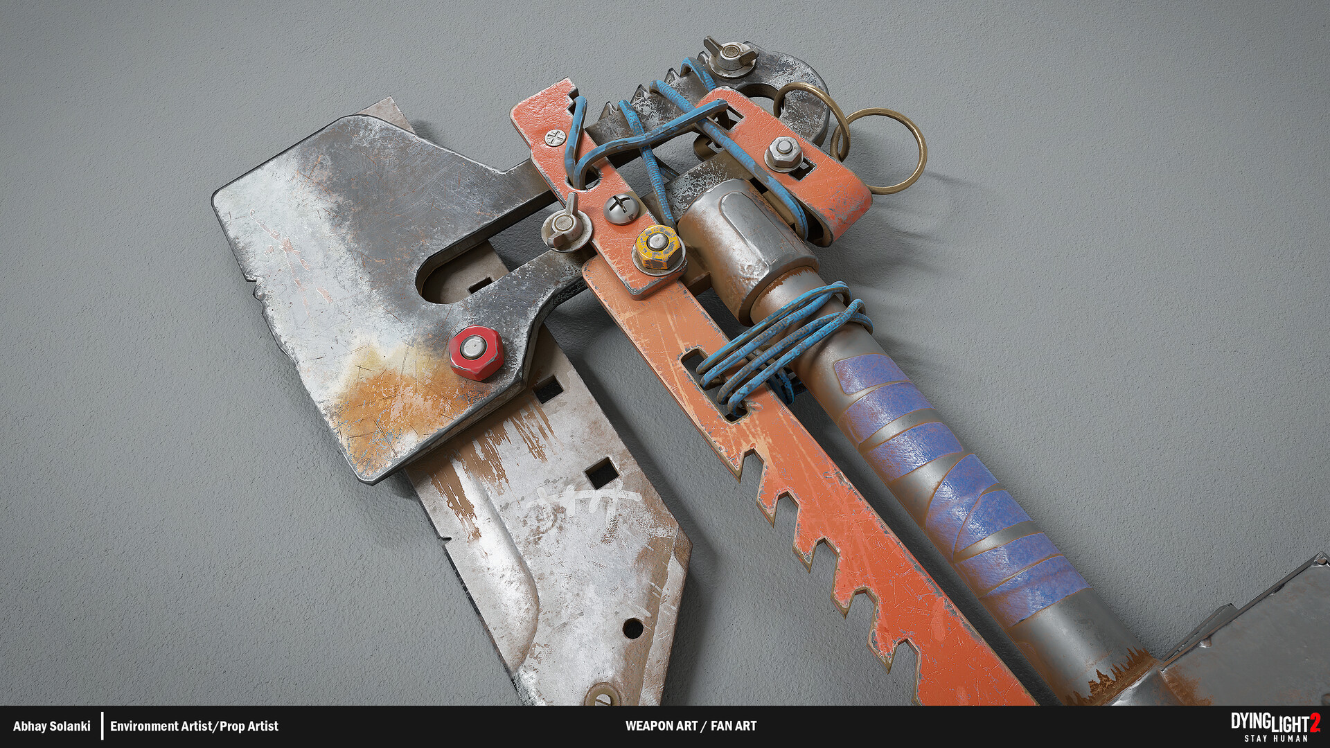 Abhay Solanki - Dying Light 2 Stay Human - Fan Art - Melee Weapon ...