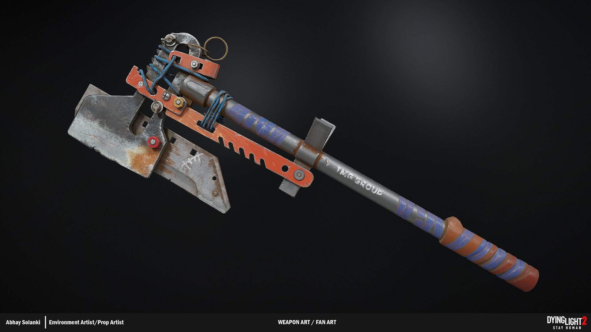 Abhay Solanki - Dying Light 2 Stay Human - Fan Art - Melee Weapon ...