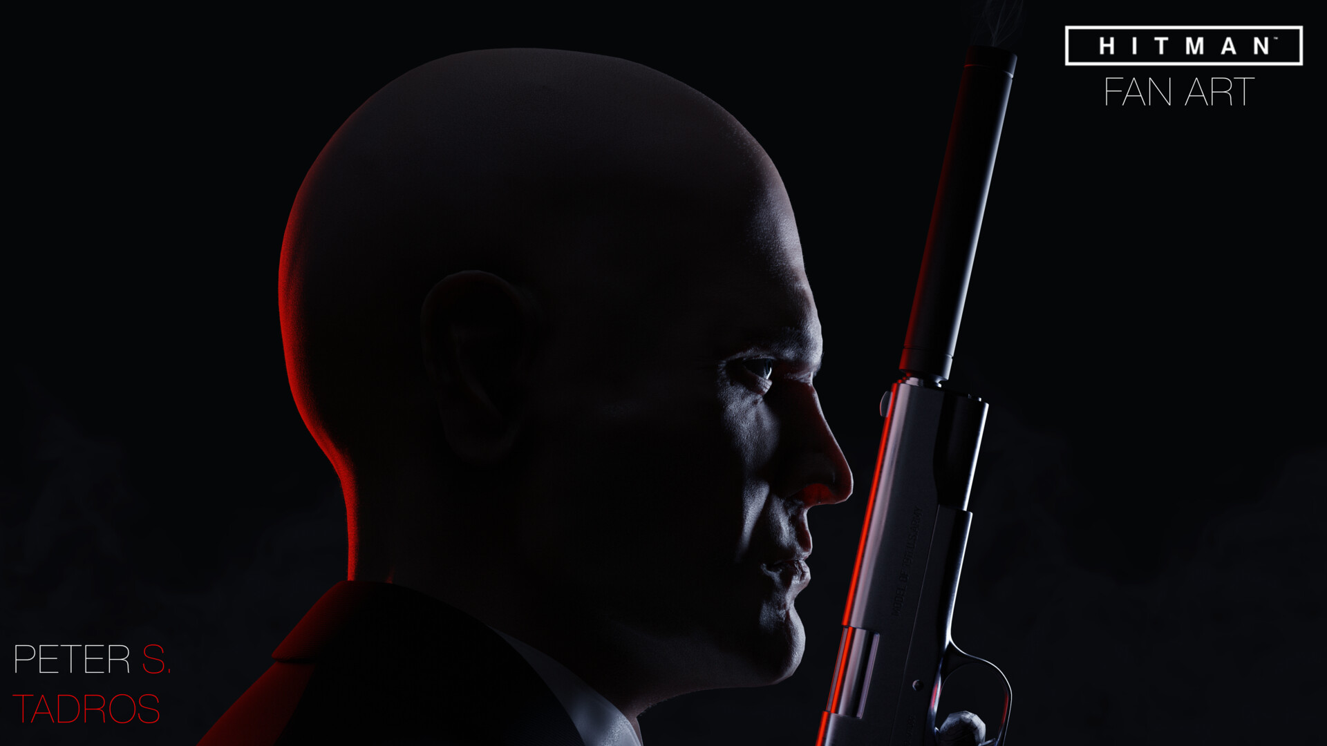Peter Aziz - Hitman Agent 47 Fan art