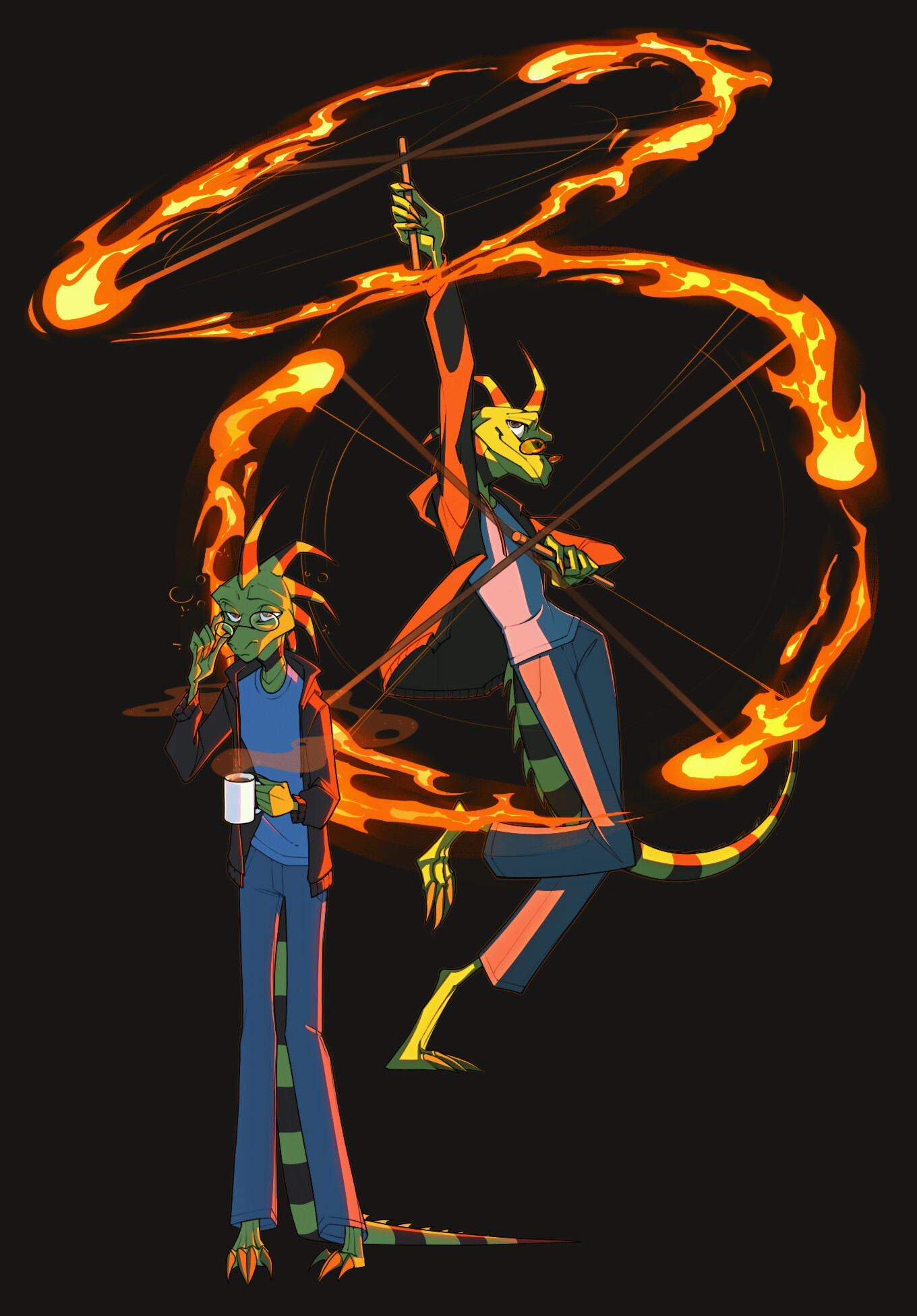 ArtStation - Iguana · Commission