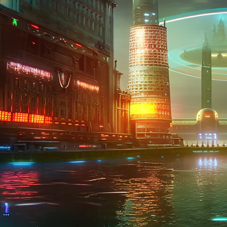 ArtStation - Sci-Fi city Saint-Petersburg