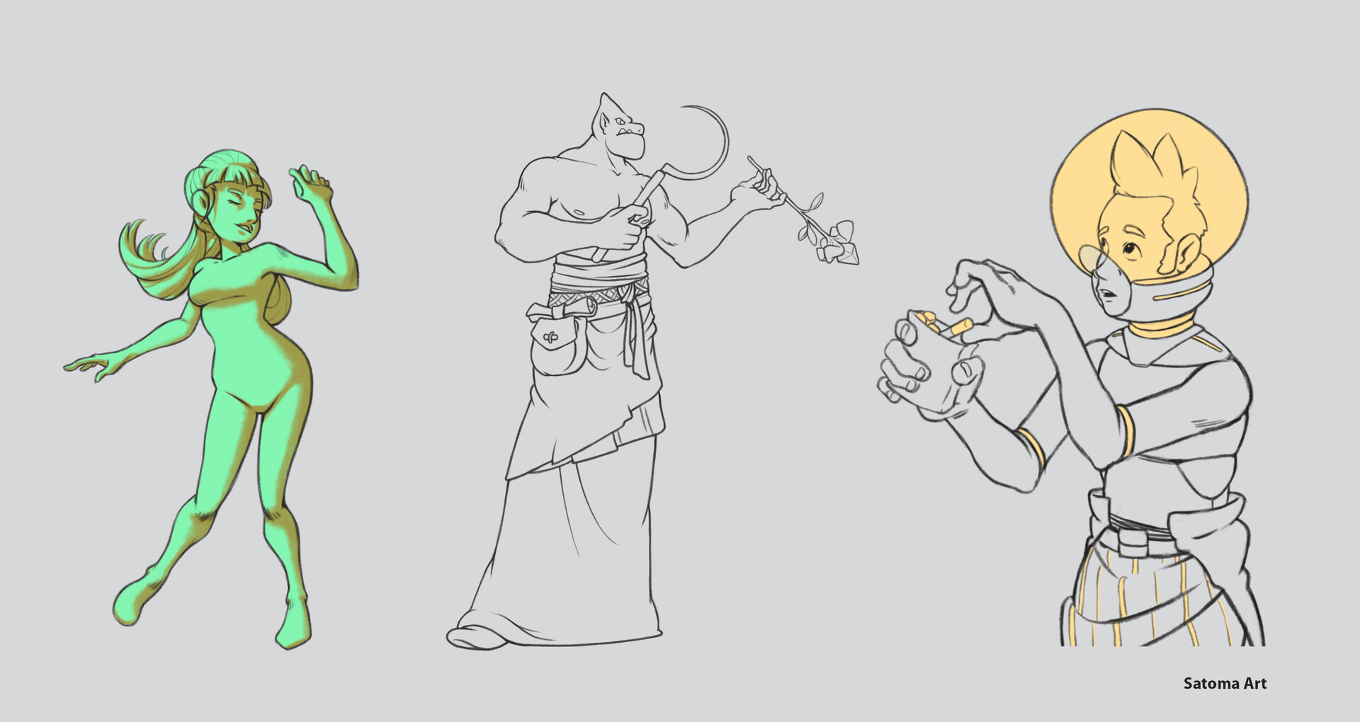 ArtStation - SKT 11 Lineart