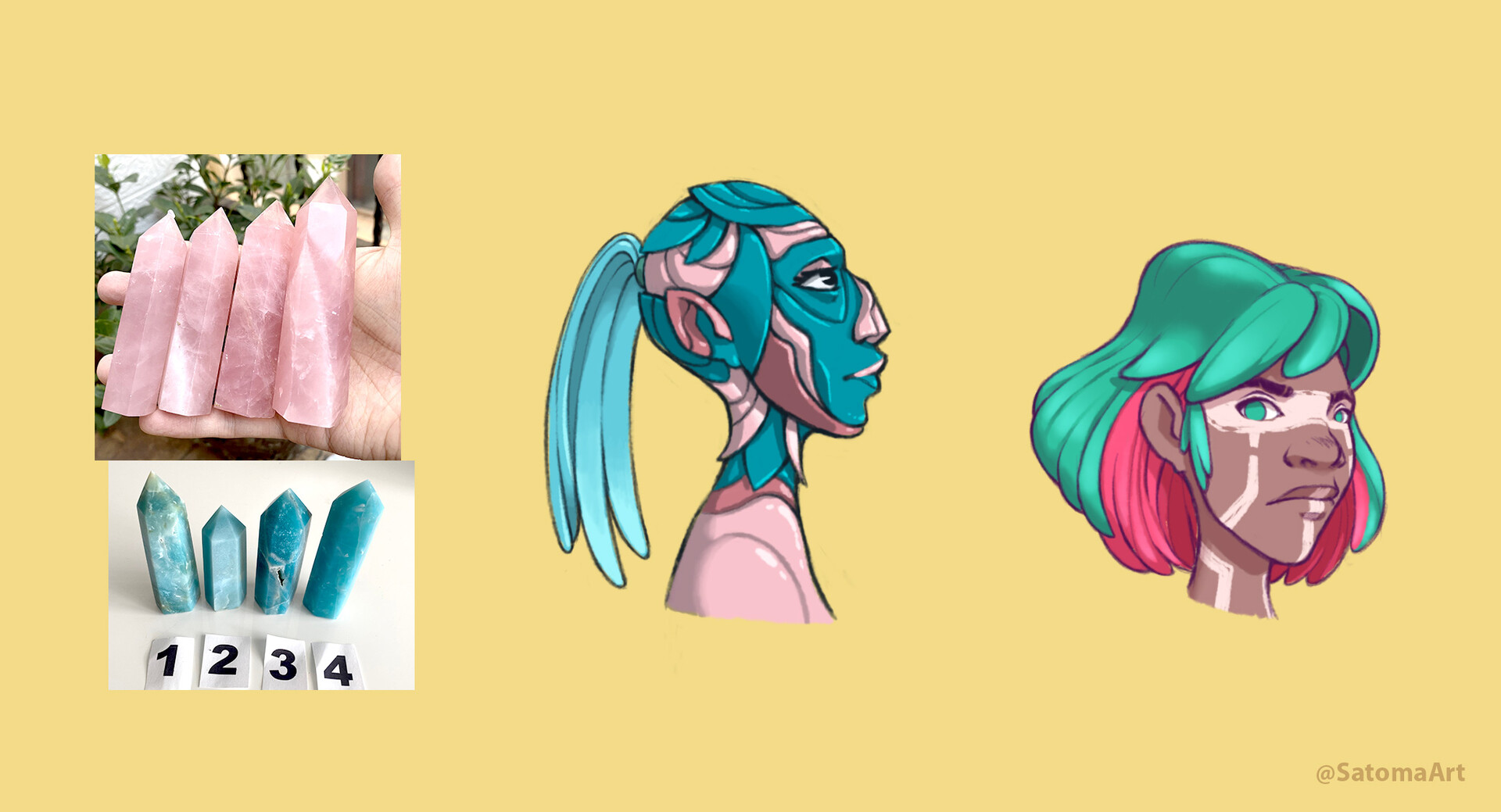 ArtStation - SKT faces