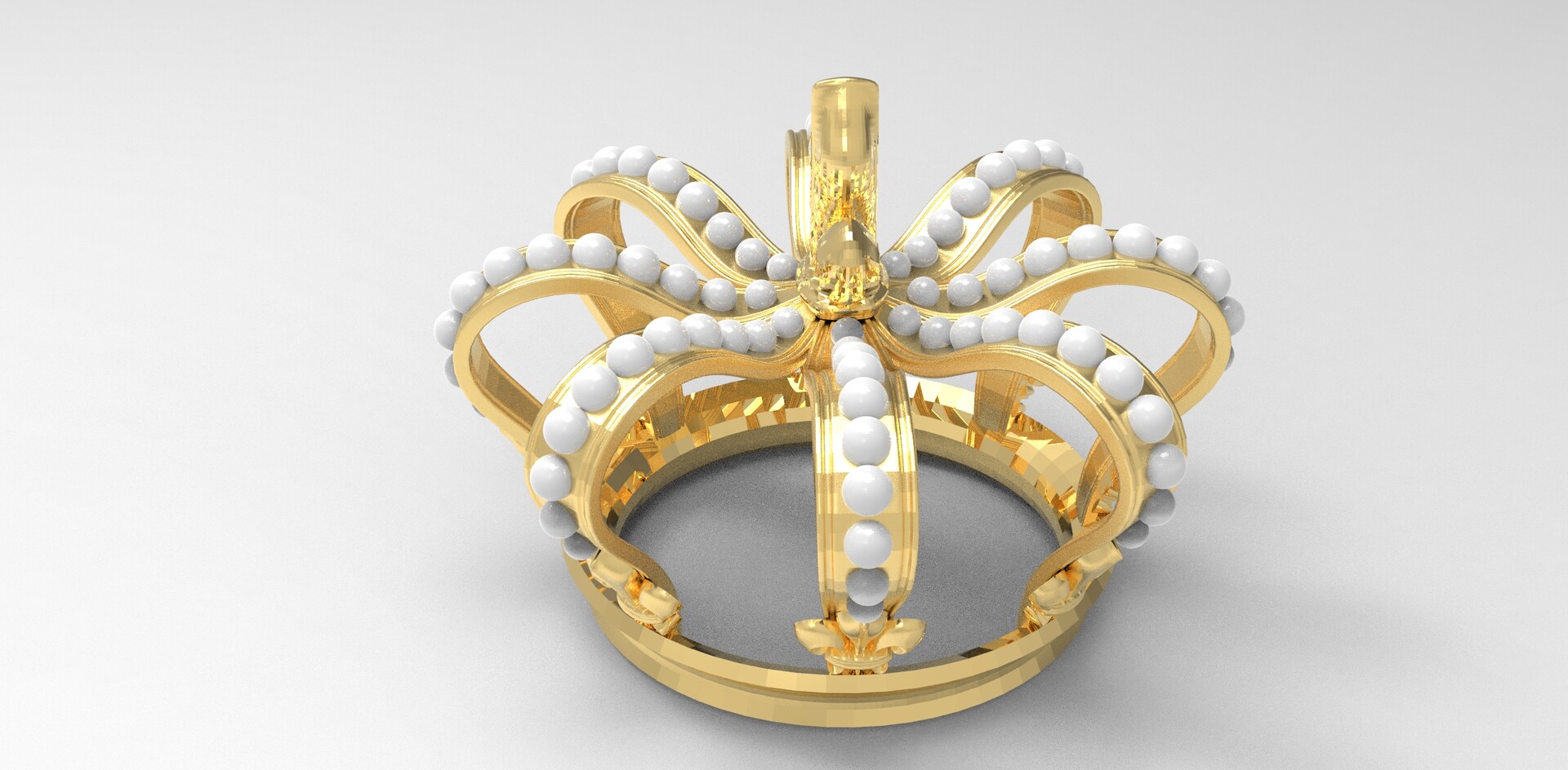 ArtStation - Ornate Royal Crown 3D Model 3D print model