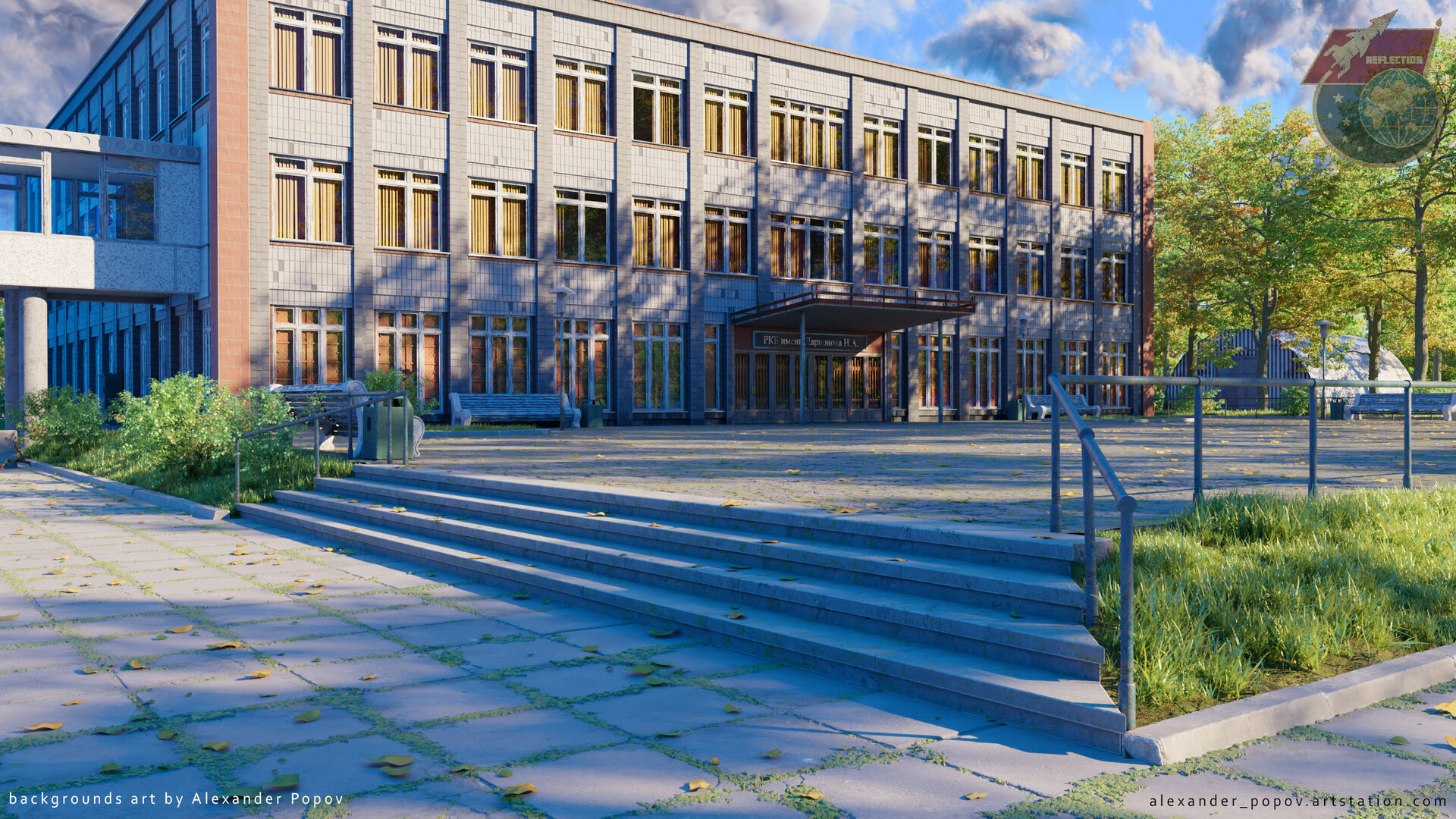 ArtStation - Abandoned Building