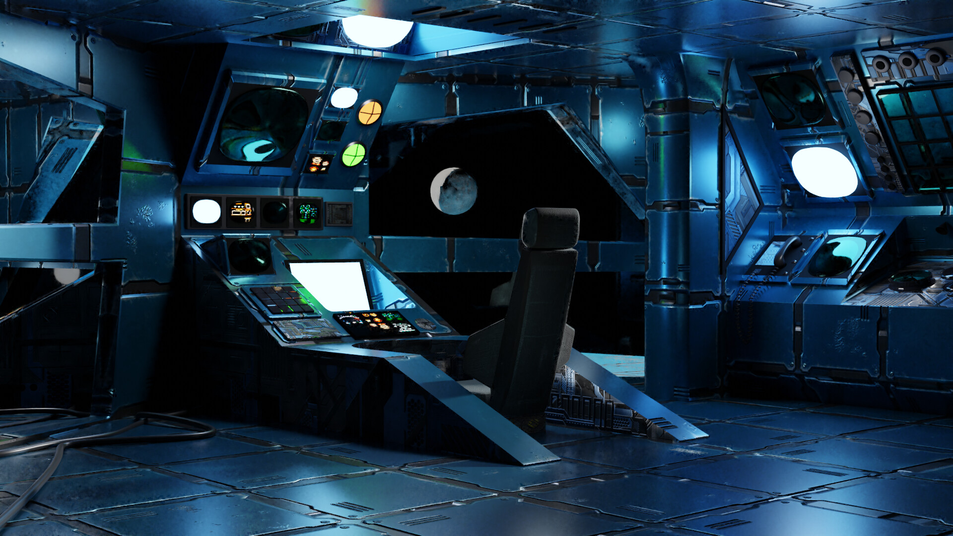 ArtStation - Spaceship Pilot Seat