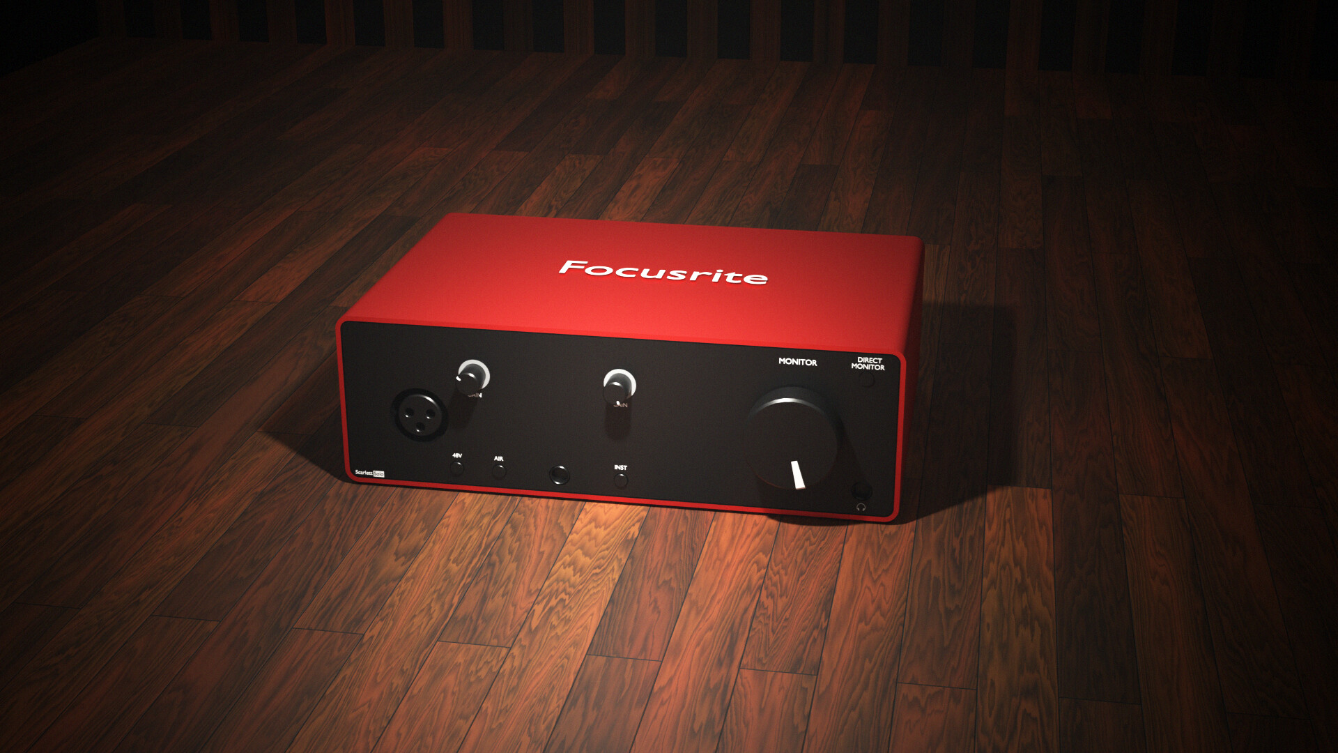 ArtStation - Scarlett Focusrite study