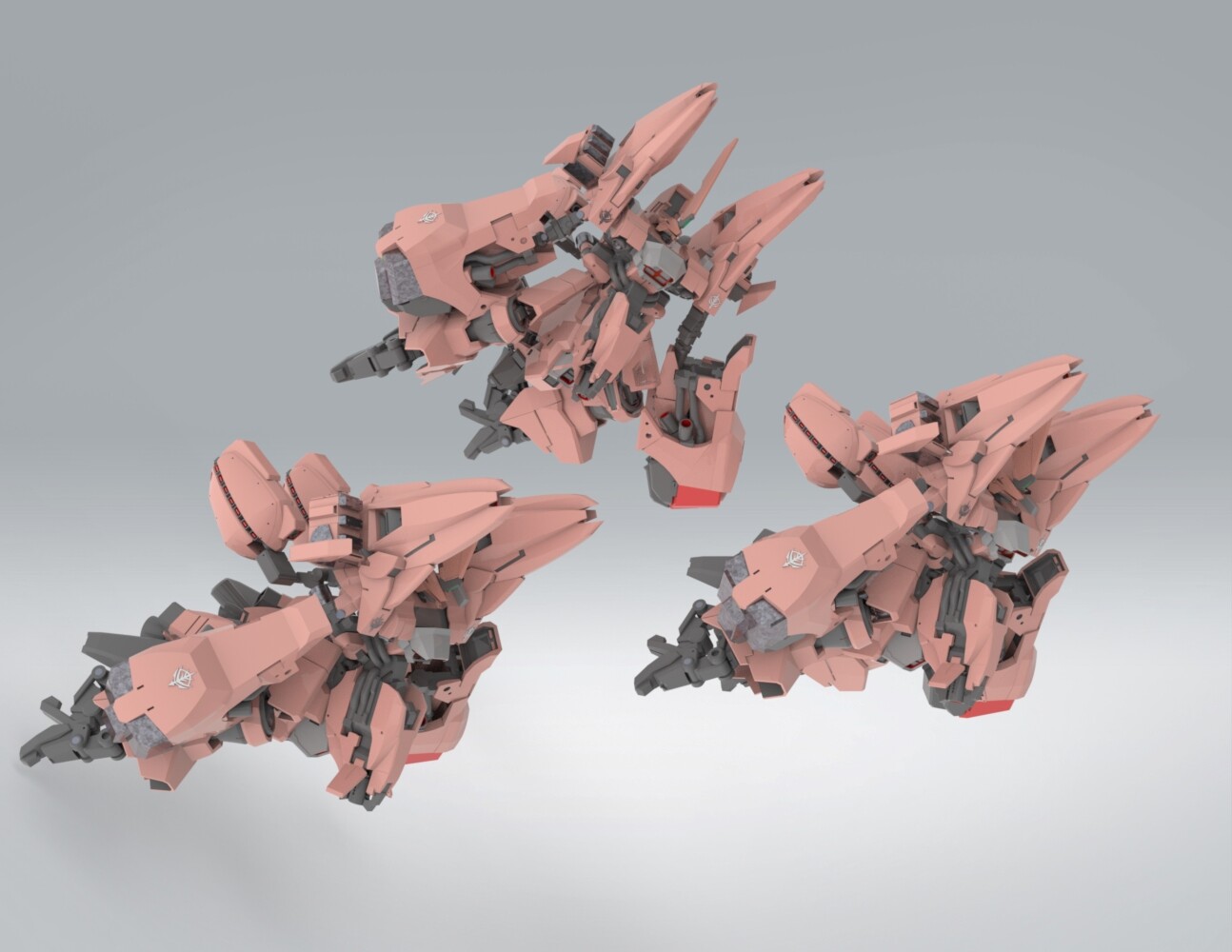 ArtStation - Project: Fenris Wolf & Geymalk Gundam A.O.Z