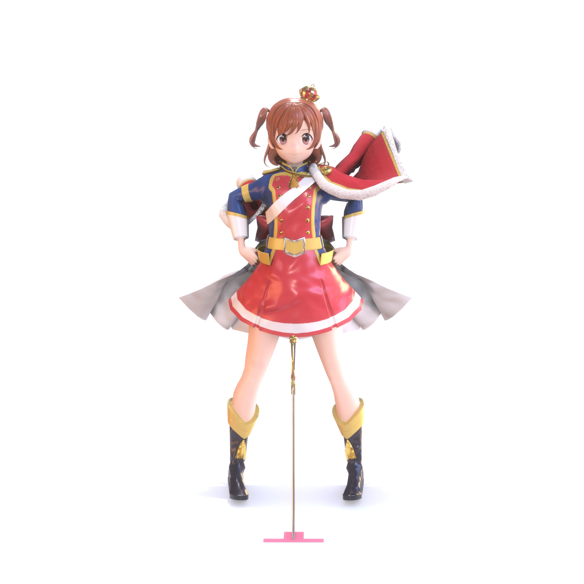 ArtStation - Revue Starlight KAREN AIJO modeling