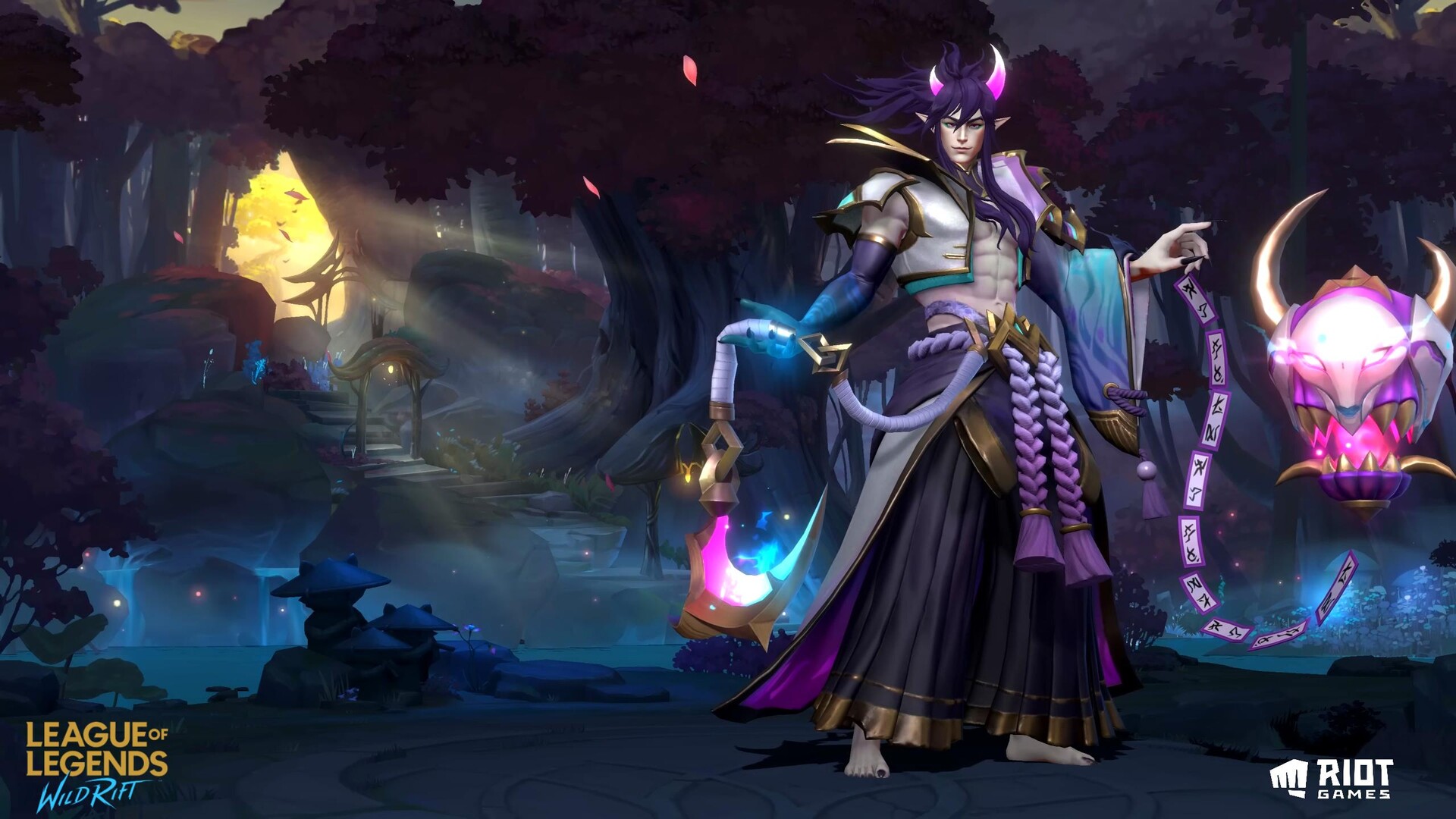 DON - Spirit Blossom Thresh Wild Rift Skin Turntable Animation