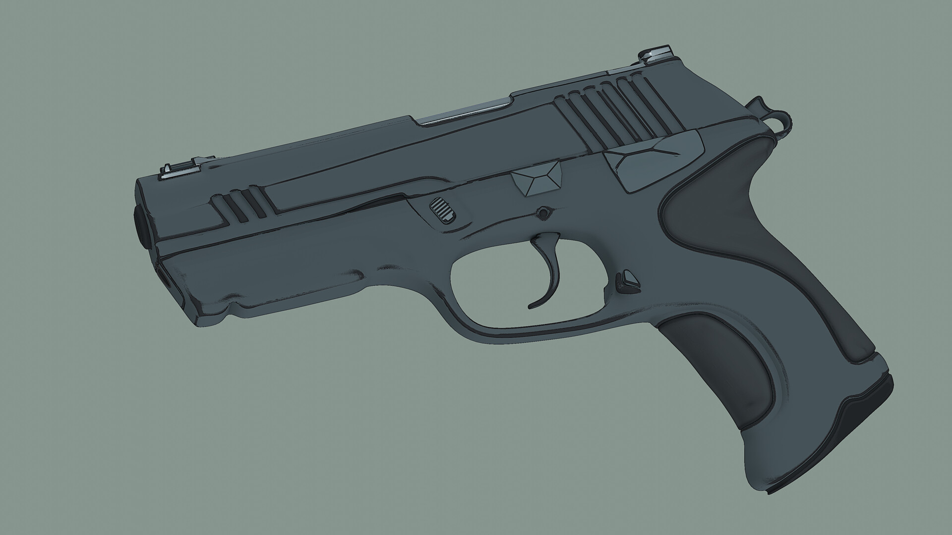 RV Gaza - Pistol Stylized Texture (Valorant Classic)