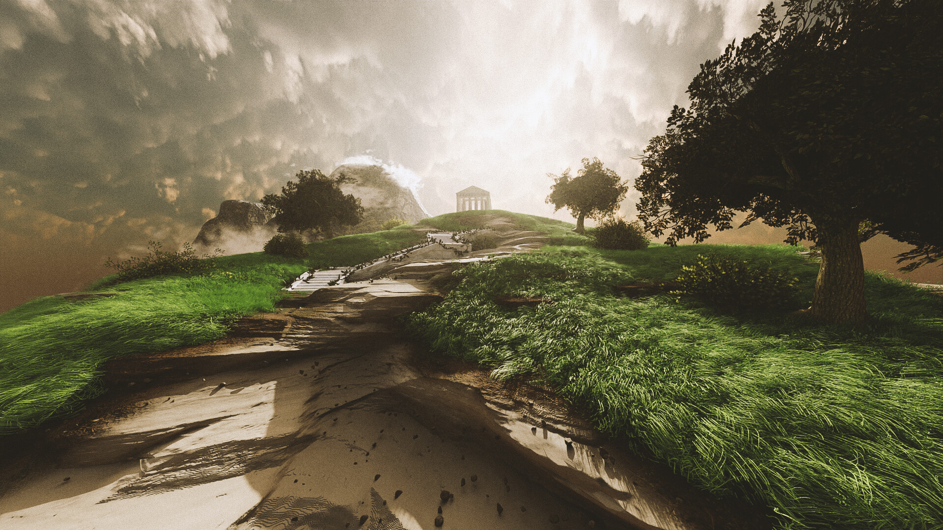 ArtStation - Greek Scenery