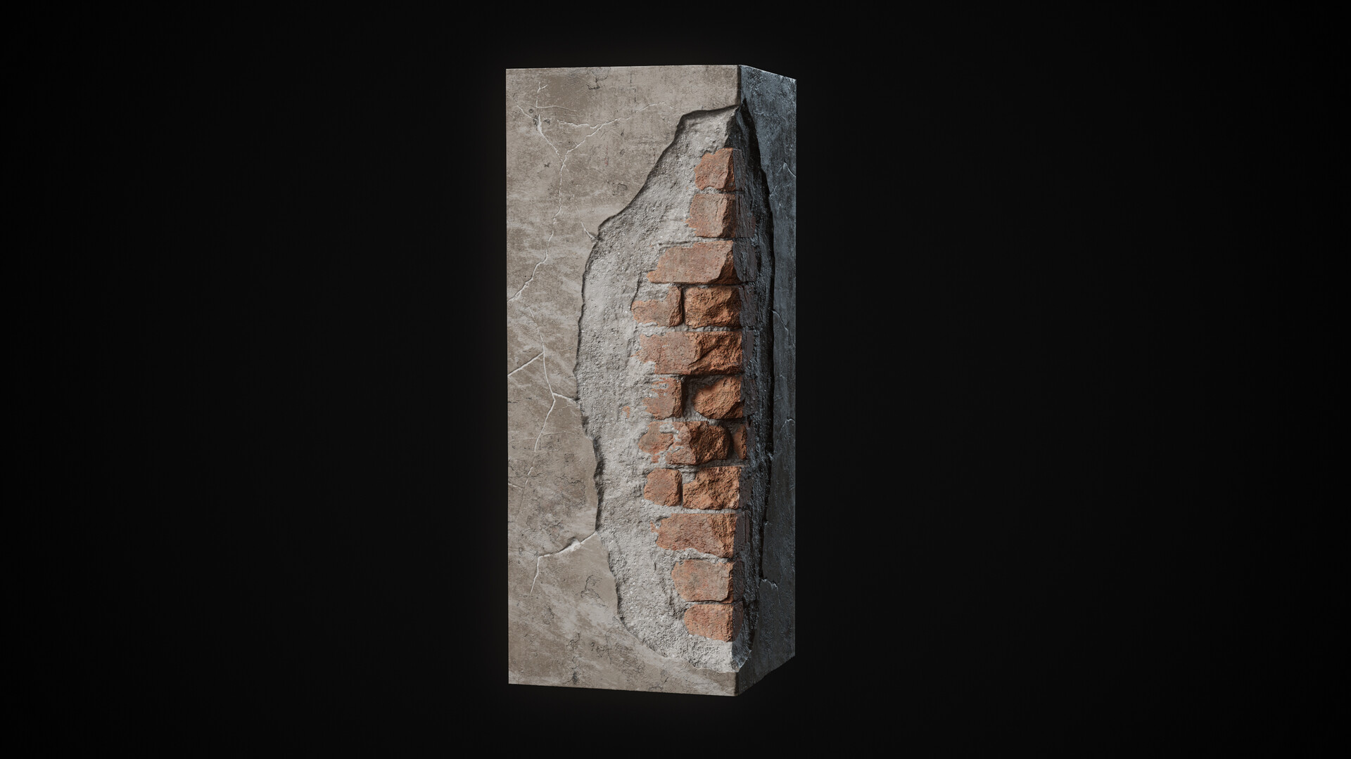 ArtStation - Brick corner