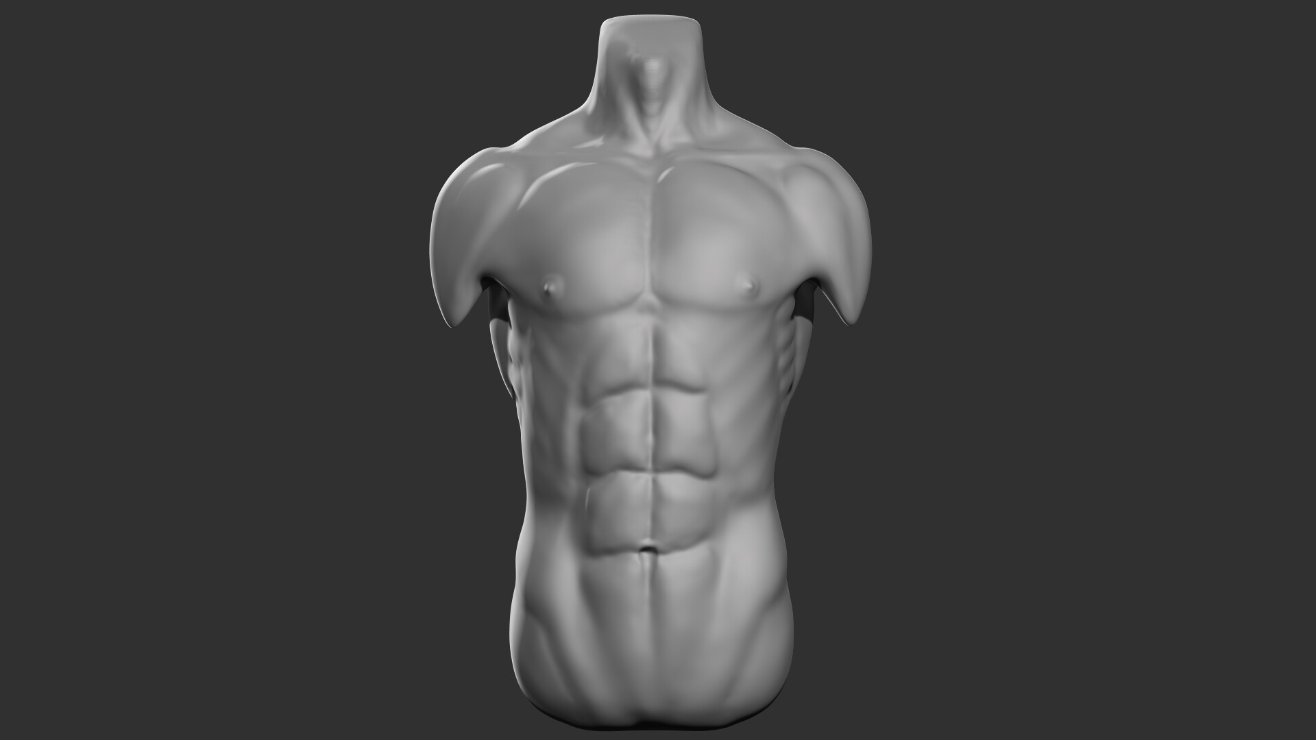 ArtStation - Male Torso Sculpt