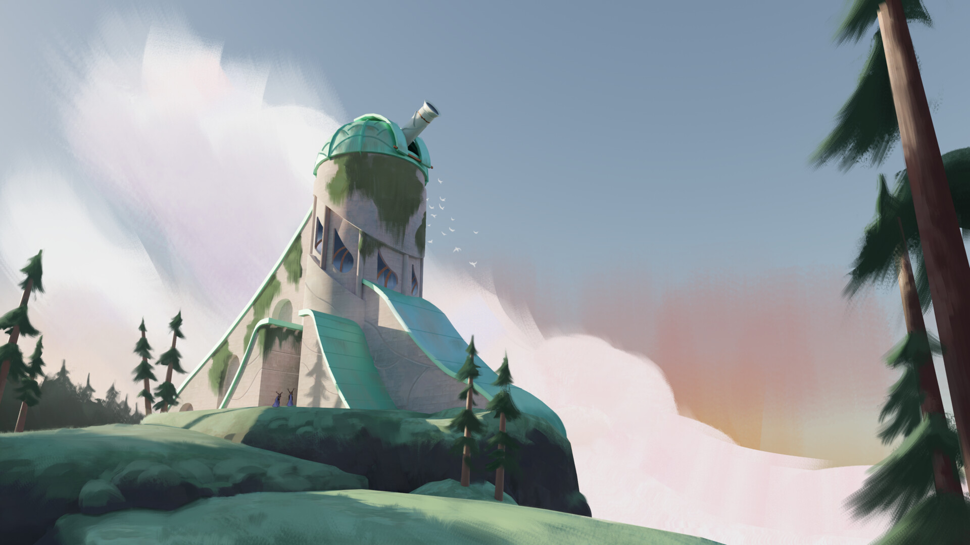 ArtStation - The Owl Observatory