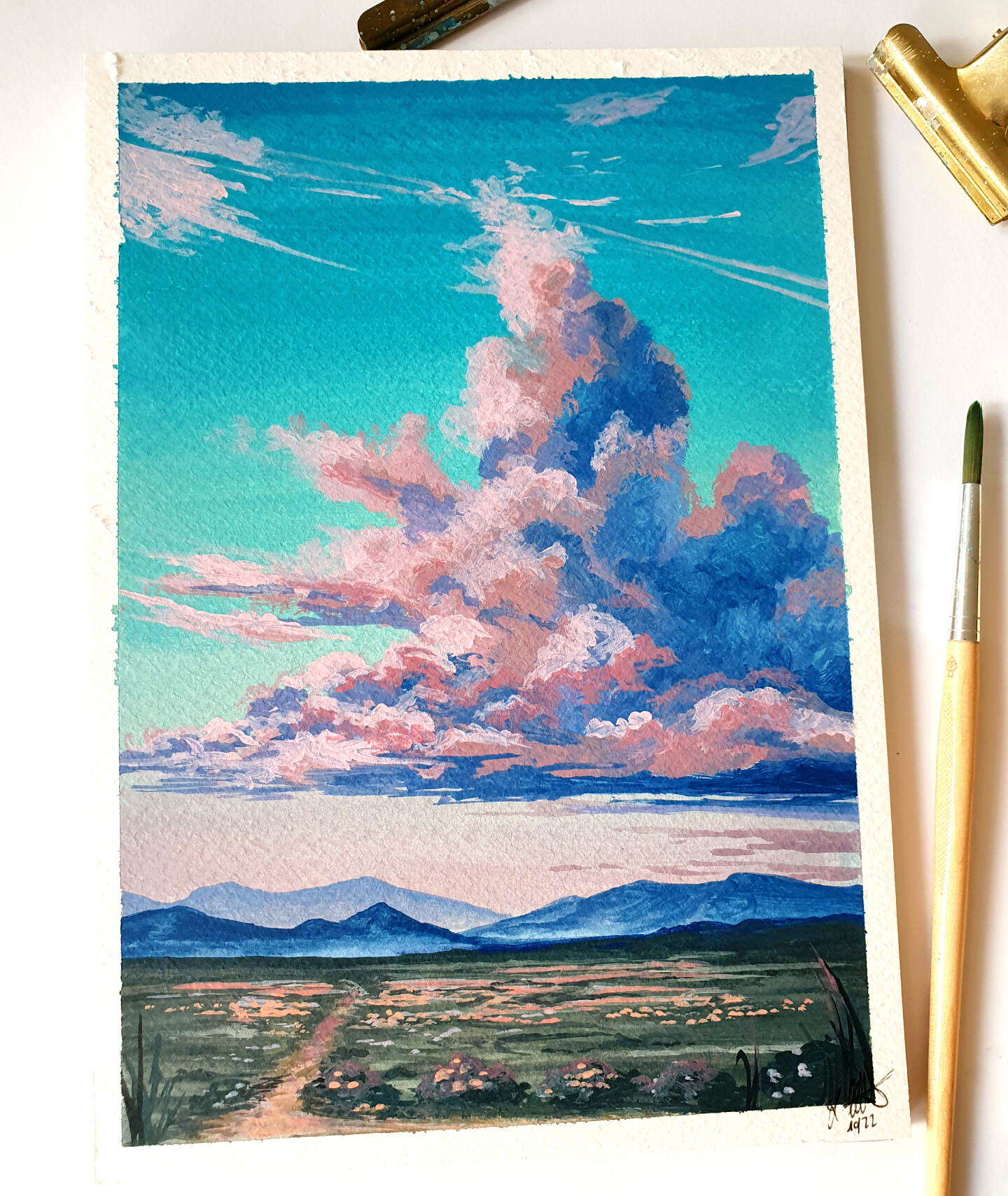 ArtStation - Cloud Study No.1