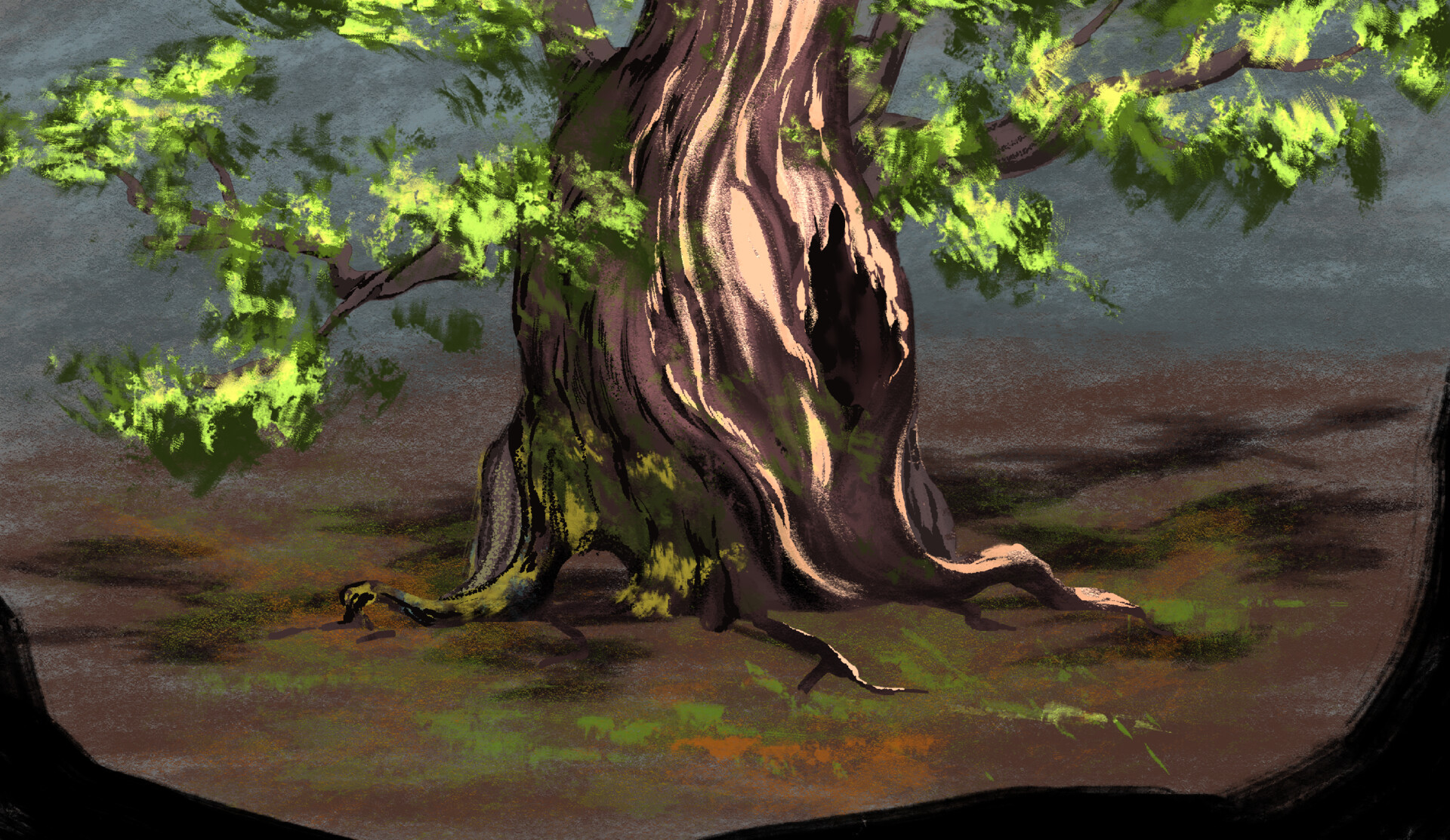 ArtStation - Tree practice