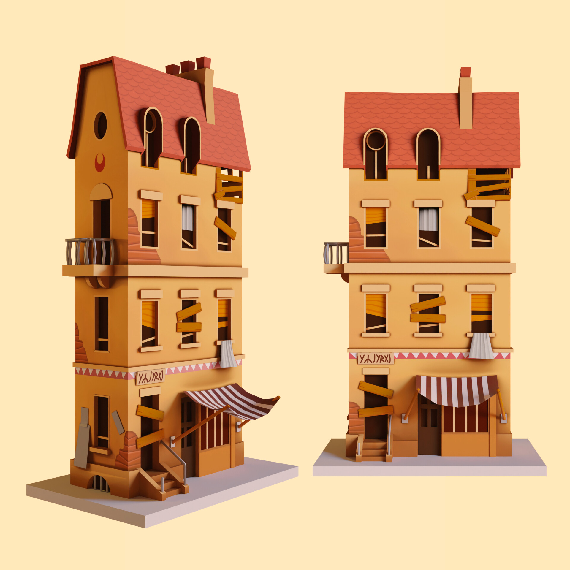 ArtStation - Edificio Abandonado