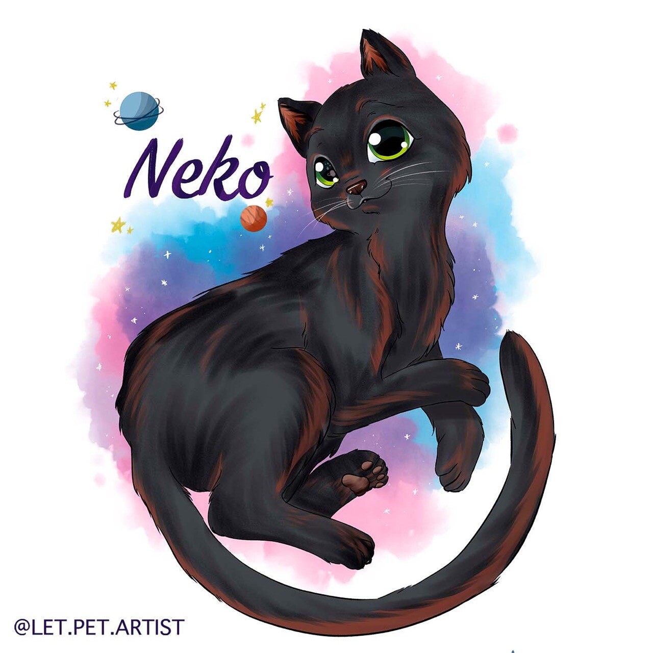 ArtStation - Neko the cat