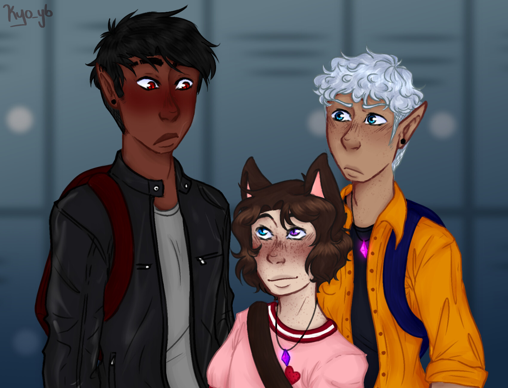 ArtStation - High school years - ocs