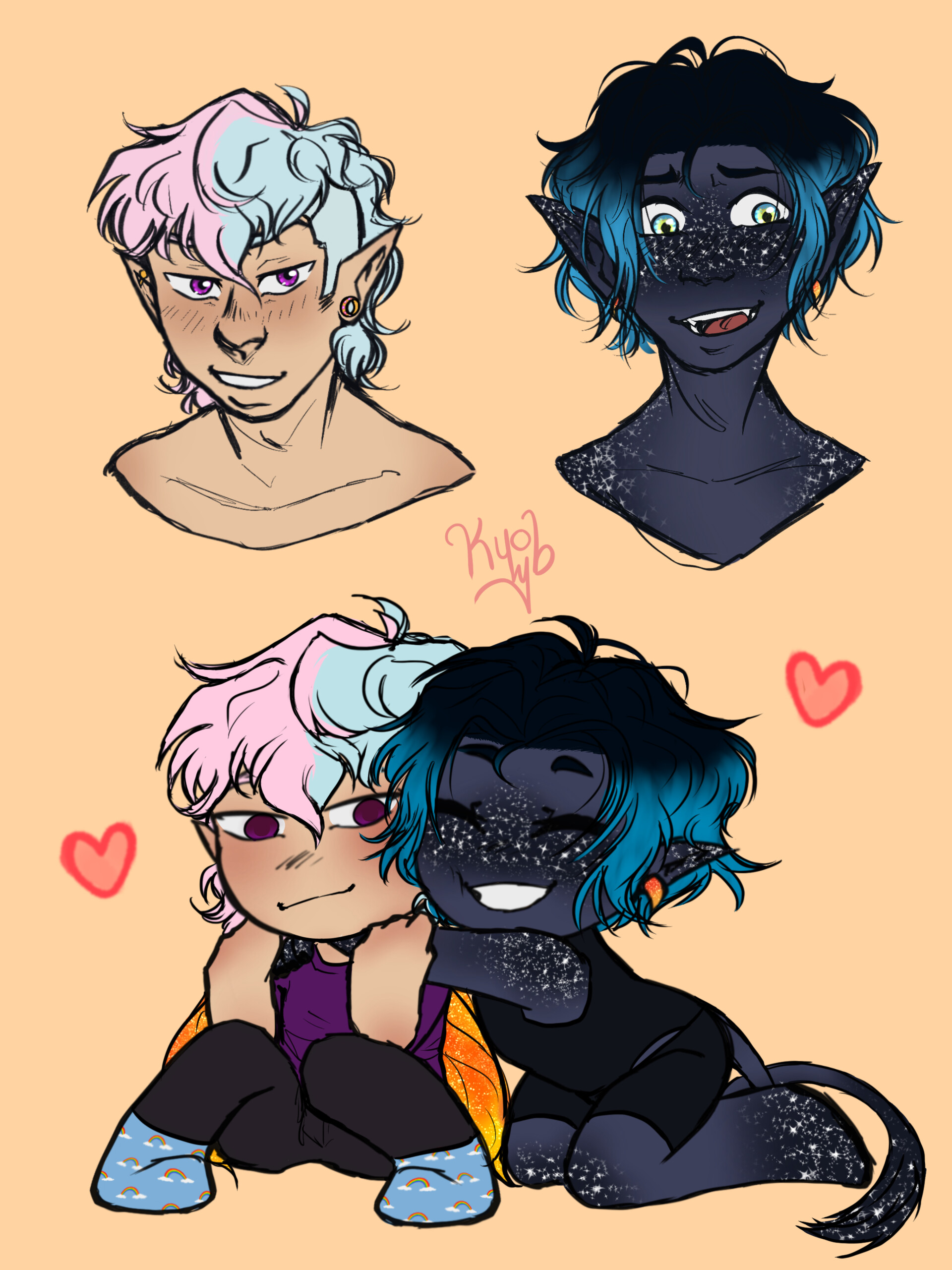 ArtStation - Gods doodles - ocs