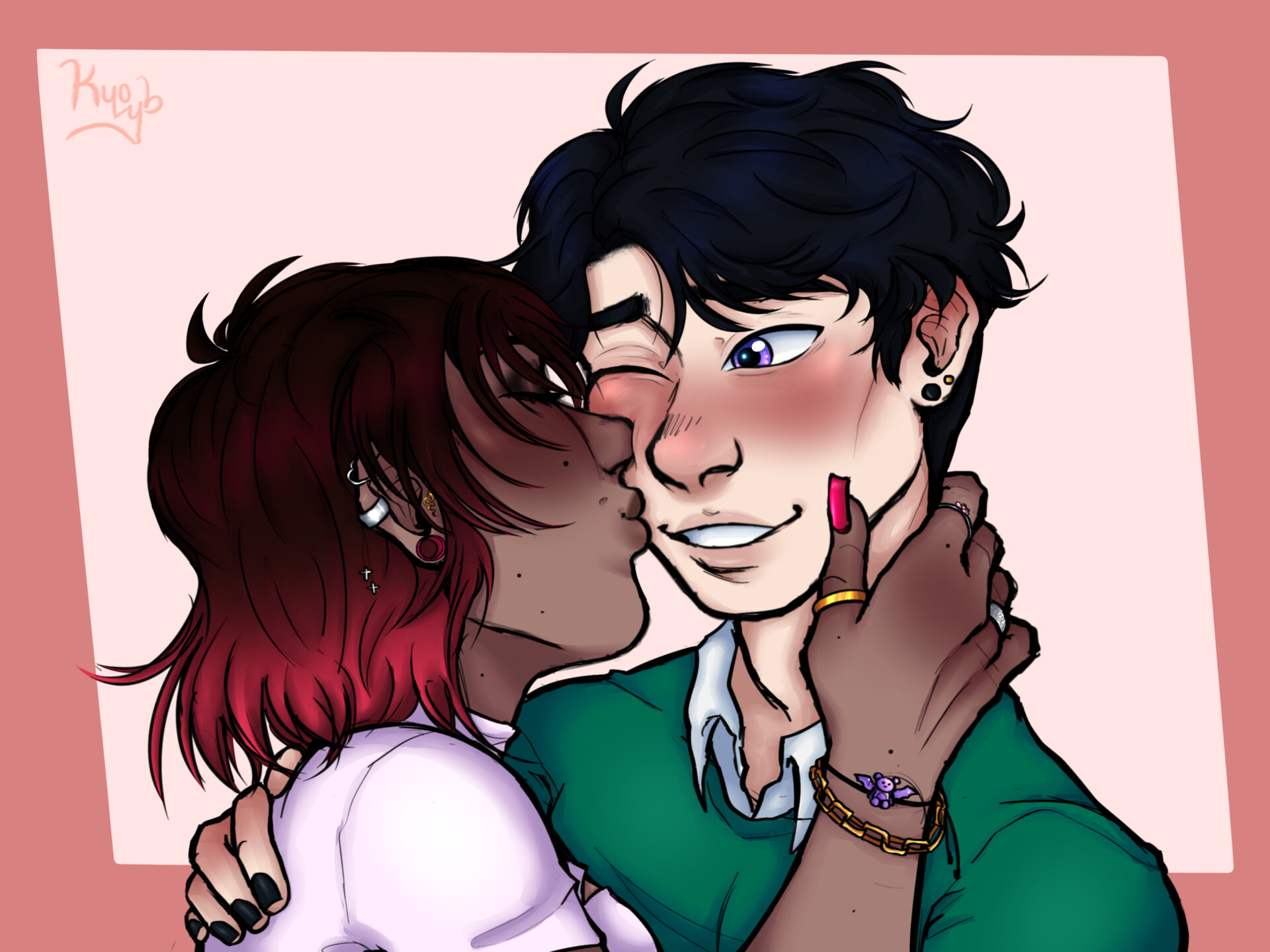 ArtStation - Third gen oc - Jasmine x Edward