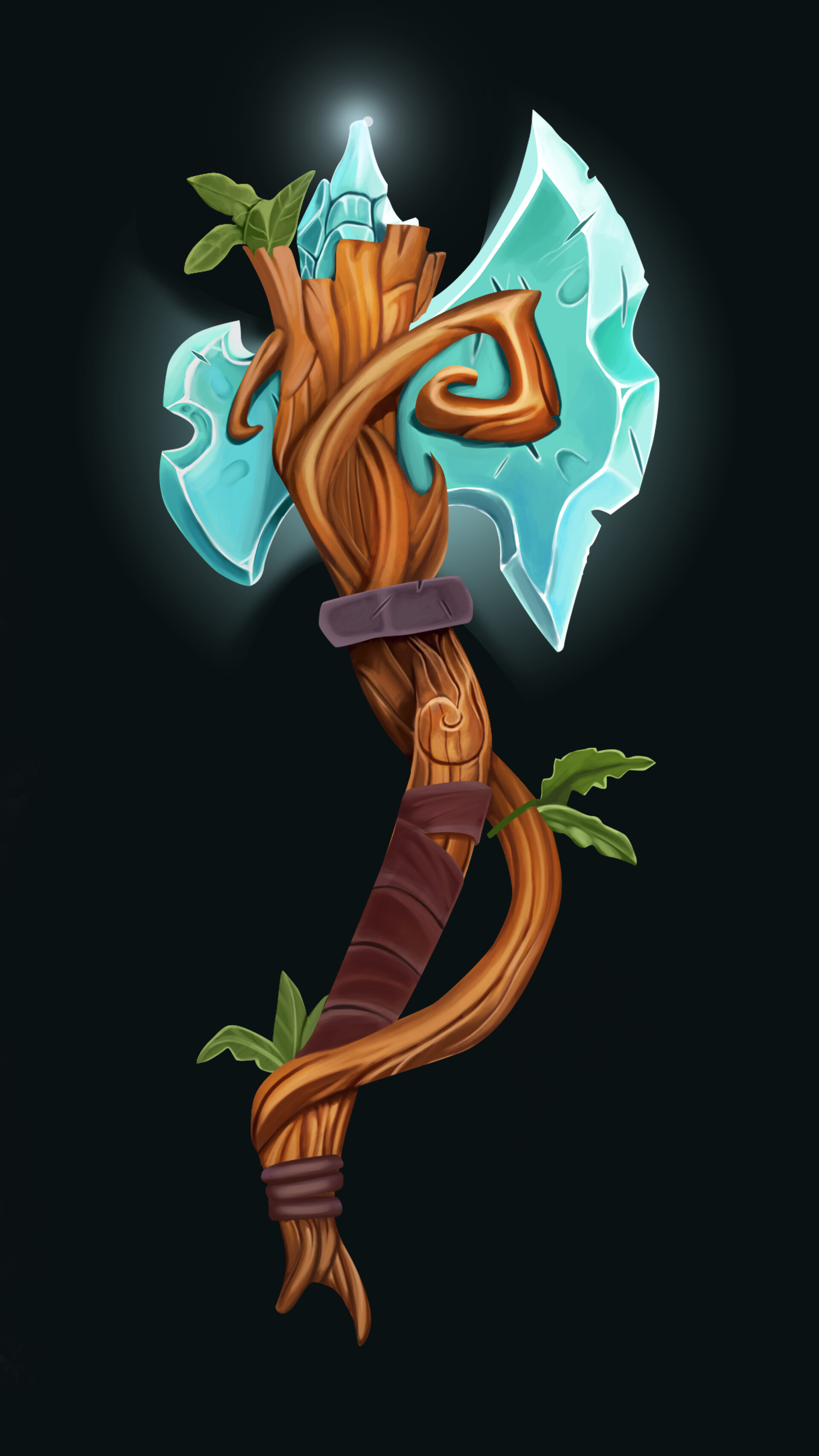 ArtStation - Frost weapons