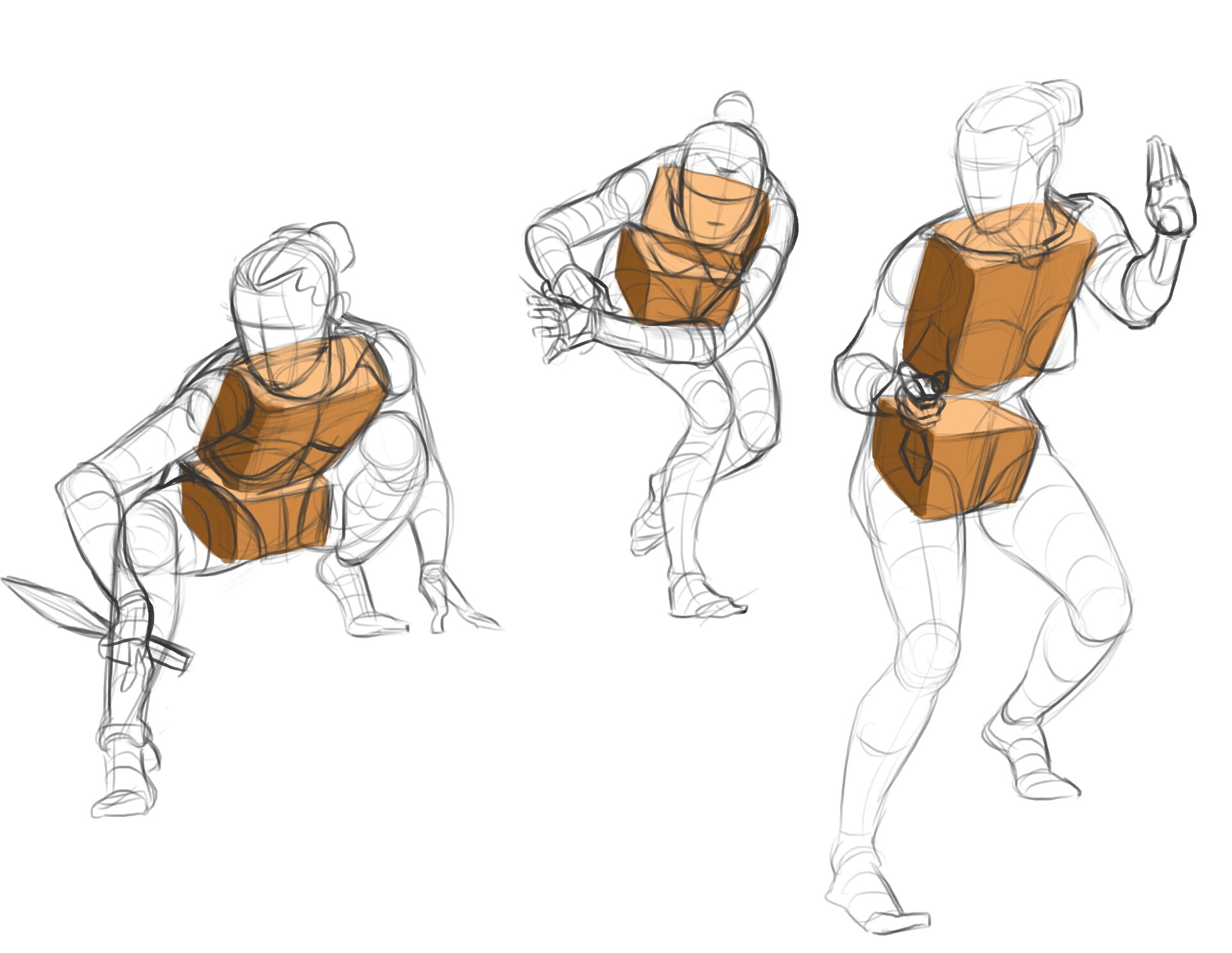 Some figure drawings. Any advice on how to improve ? : r/learnart
