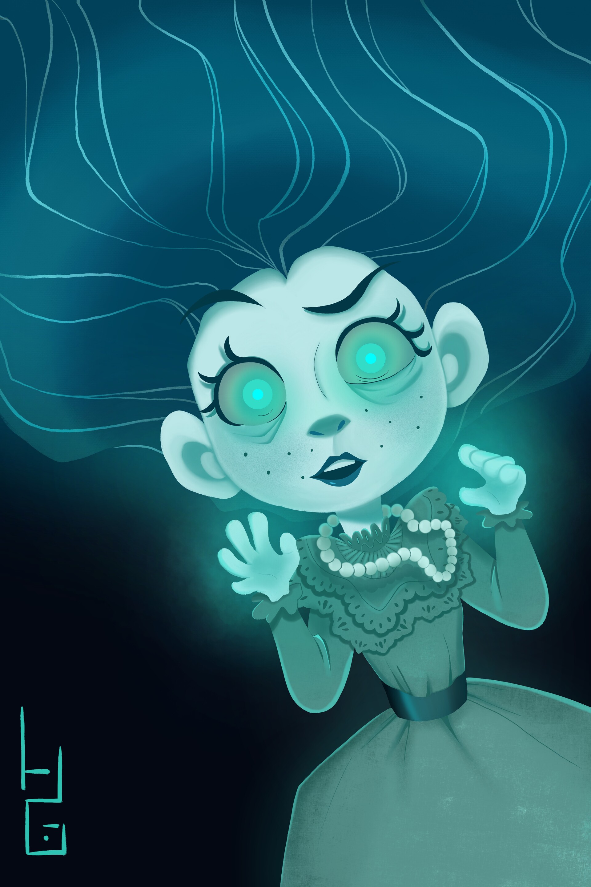 ArtStation - Ghostly Visitors