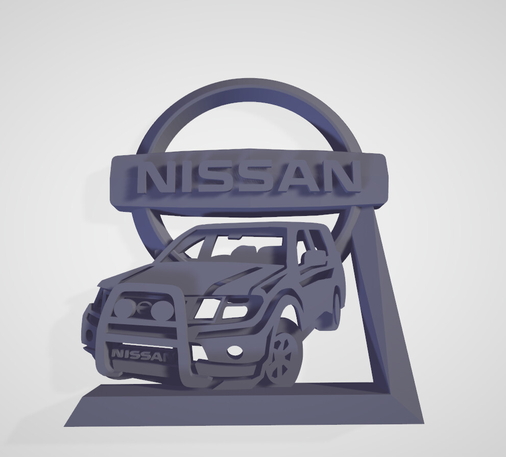 ArtStation - Custom Car Logo 3D Print