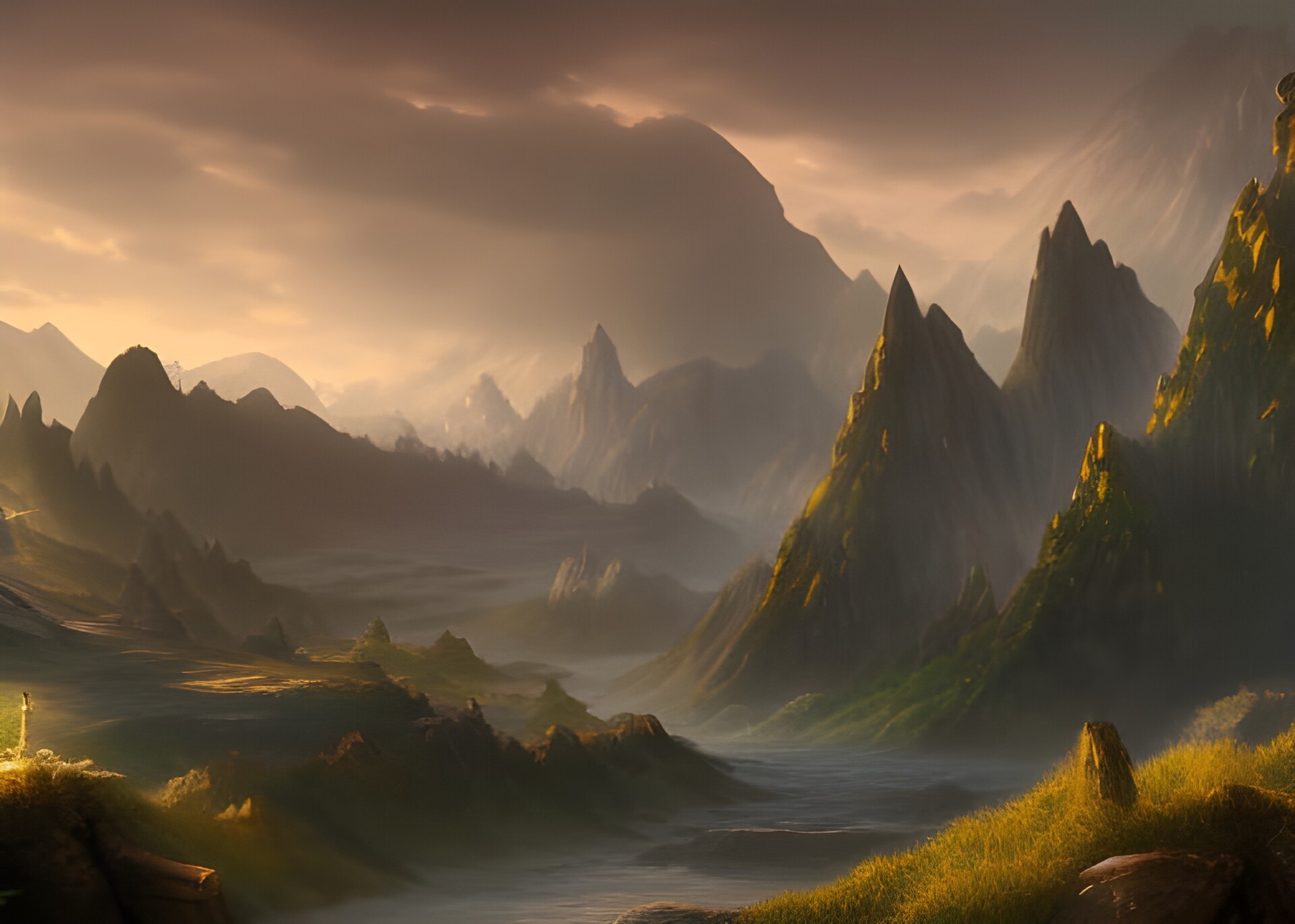 ArtStation - Mountains 3