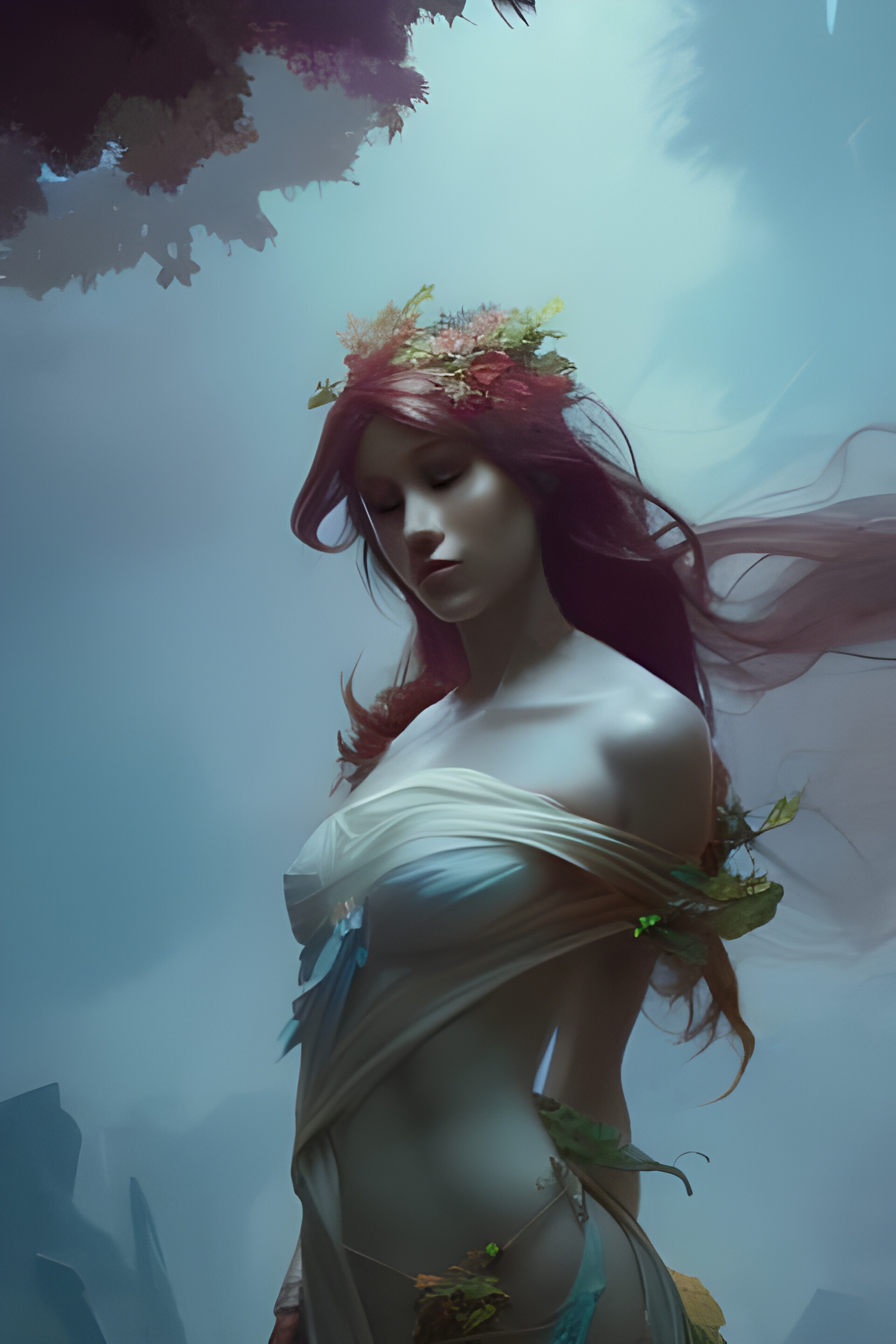 ArtStation - Nymph in Solace