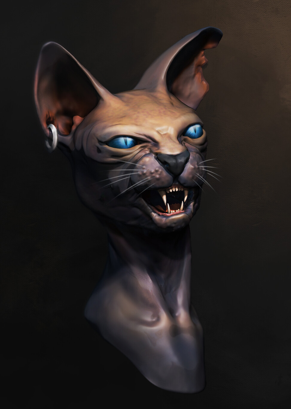 ArtStation - Cute Sphinx