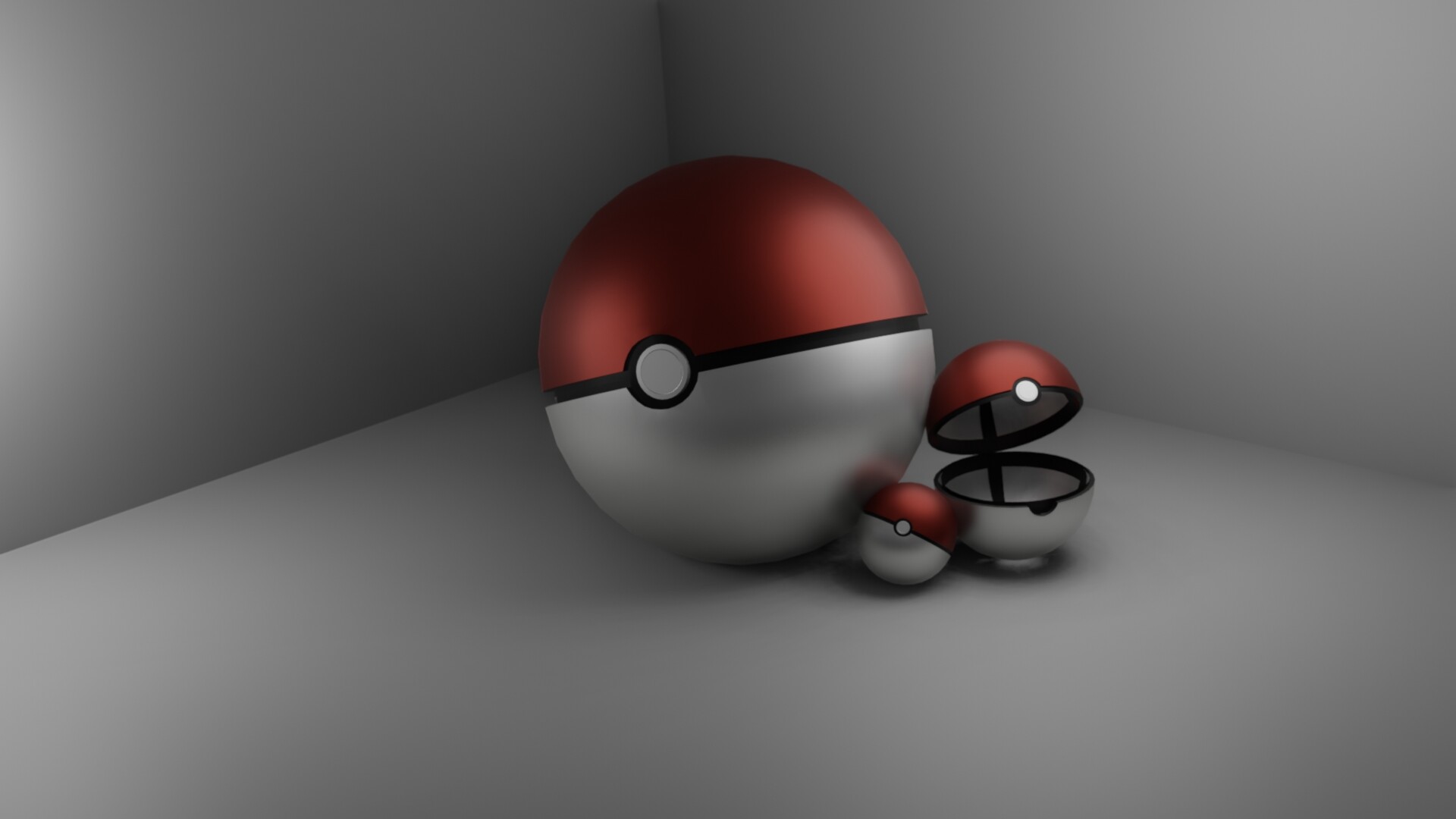 ArtStation - Simple pokeball