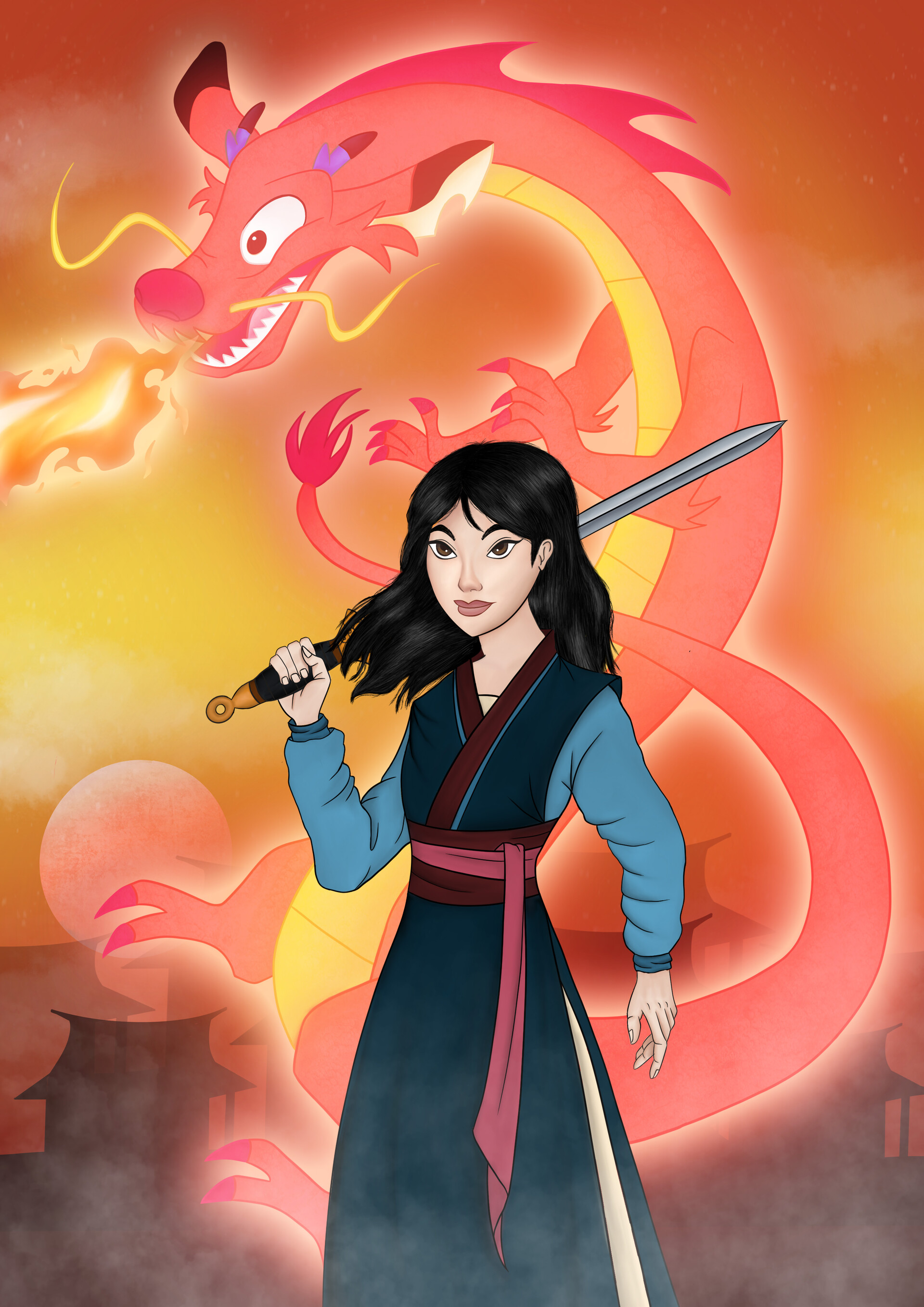 ArtStation - Mulan