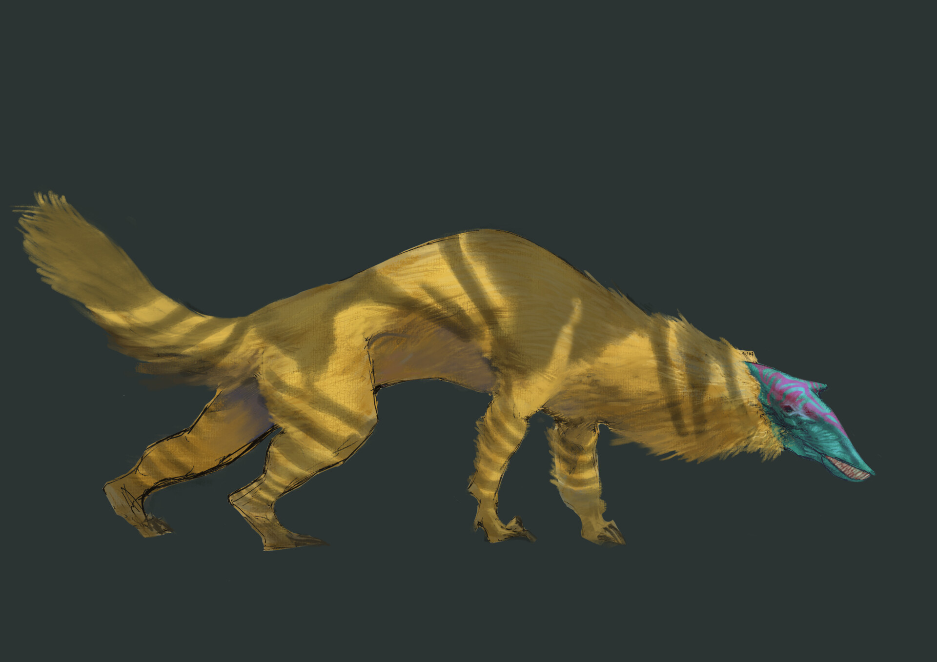 ArtStation - Yellow Creature