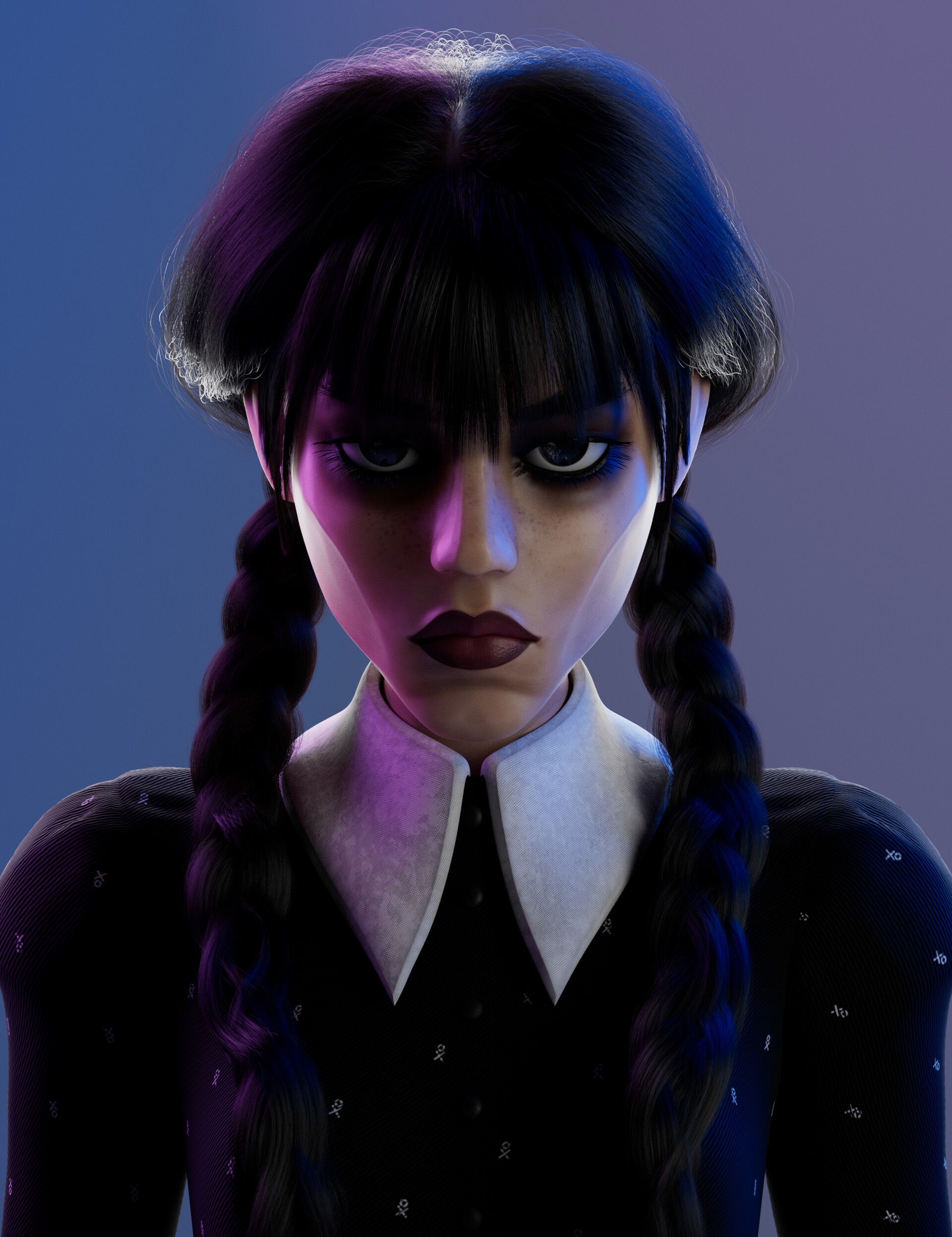 Shamel Haydar - Wednesday Addams