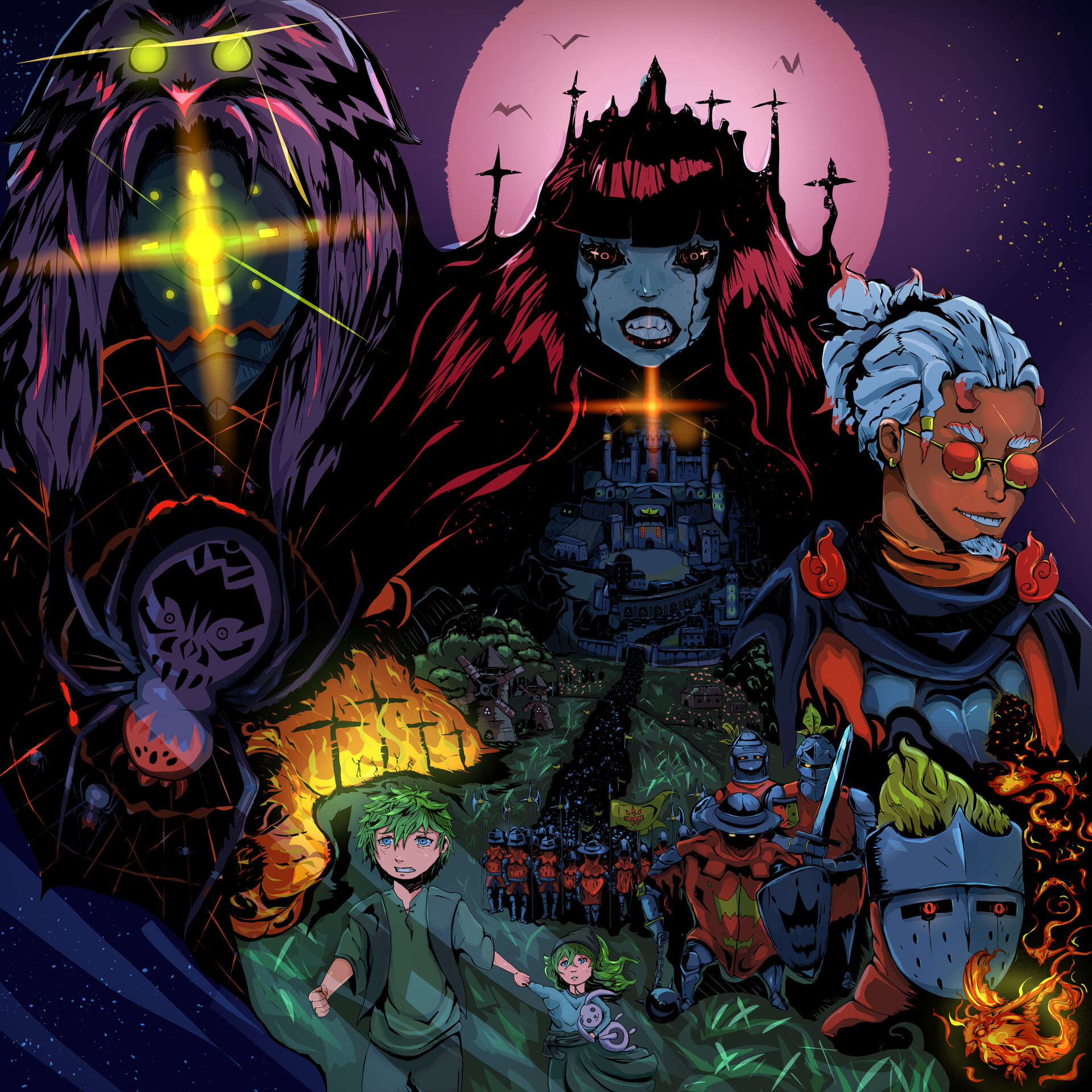 ArtStation - Blood Queen