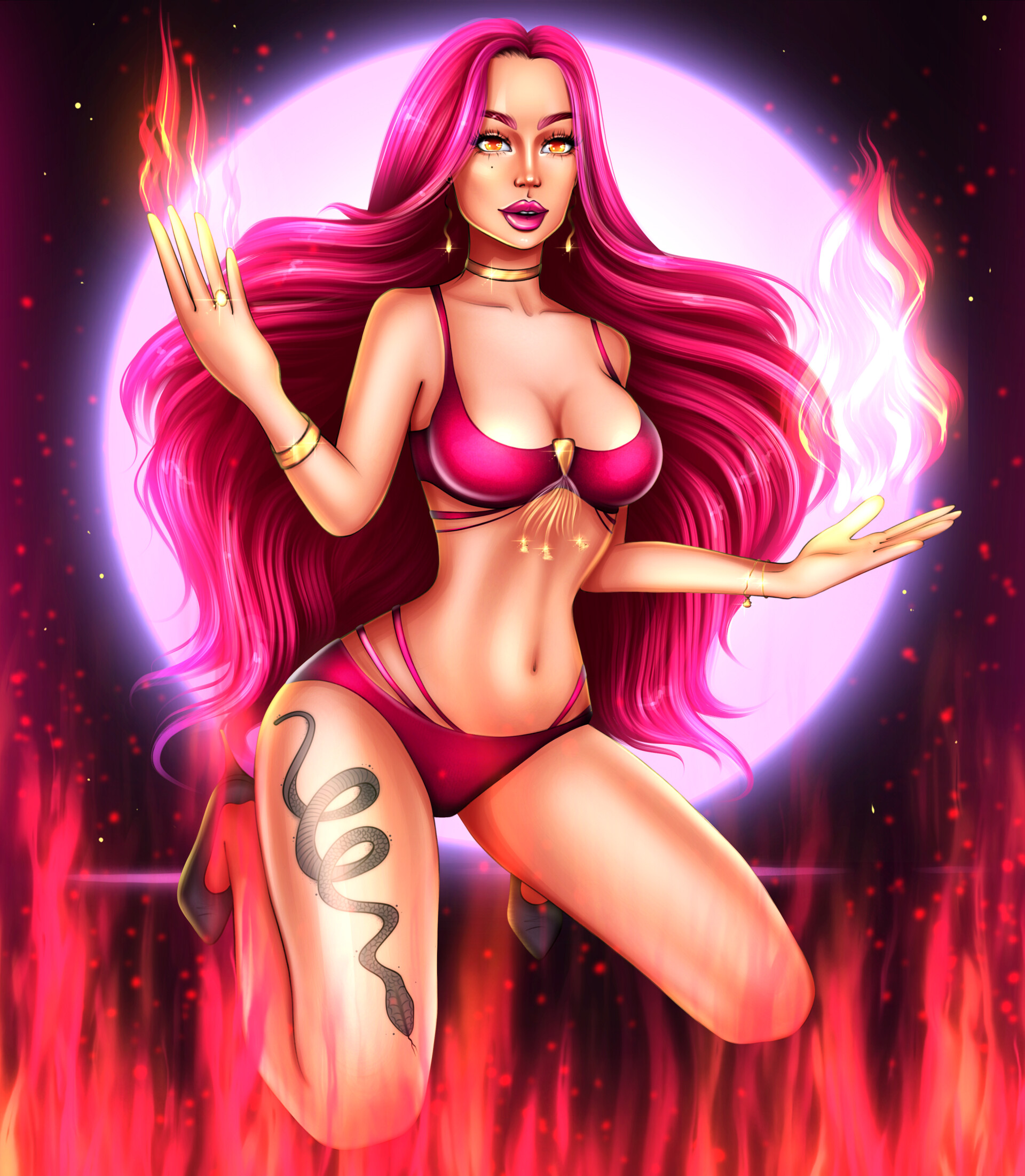 ArtStation - Magical glow