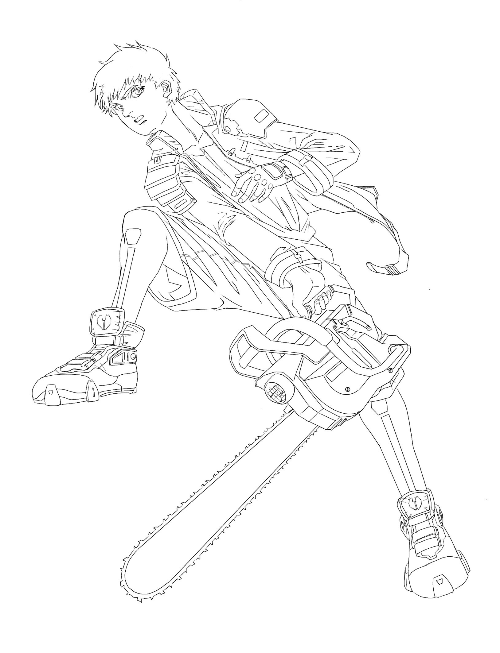 ArtStation - Saw slasher