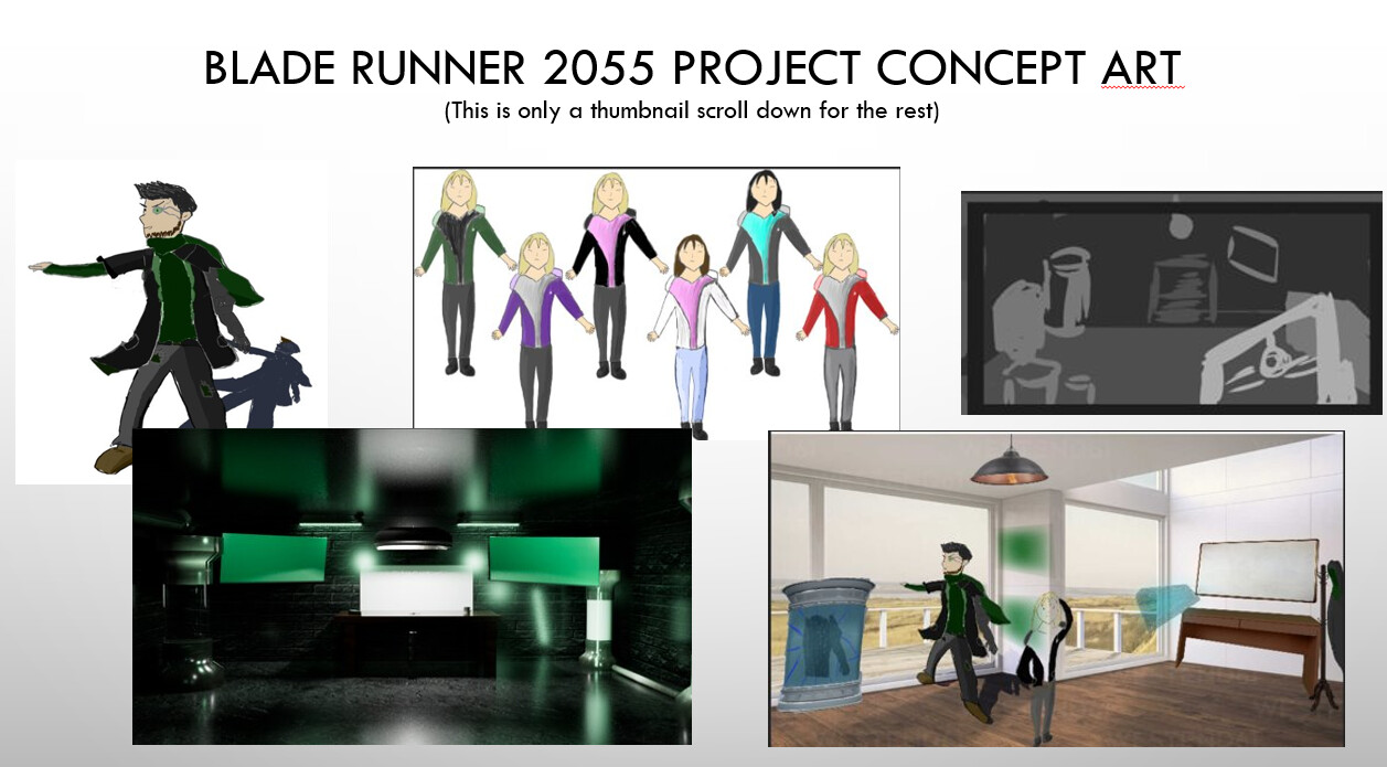 ArtStation - Blade Runner 2055 Concept Art Project